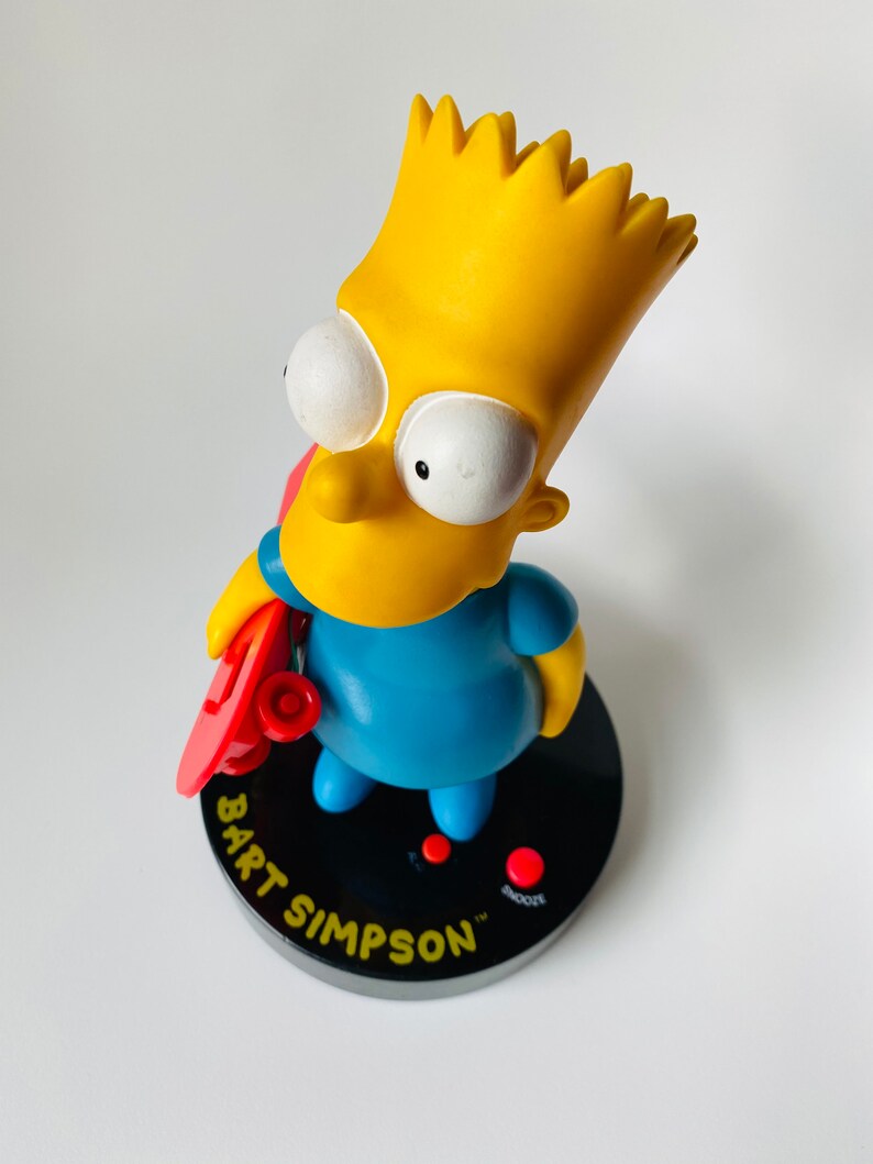 Vintage Bart Simpson Talking Alarm Clock WESCO 90's the - Etsy