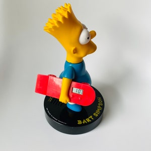 Vintage Bart Simpson Talking Alarm Clock WESCO 90's the - Etsy