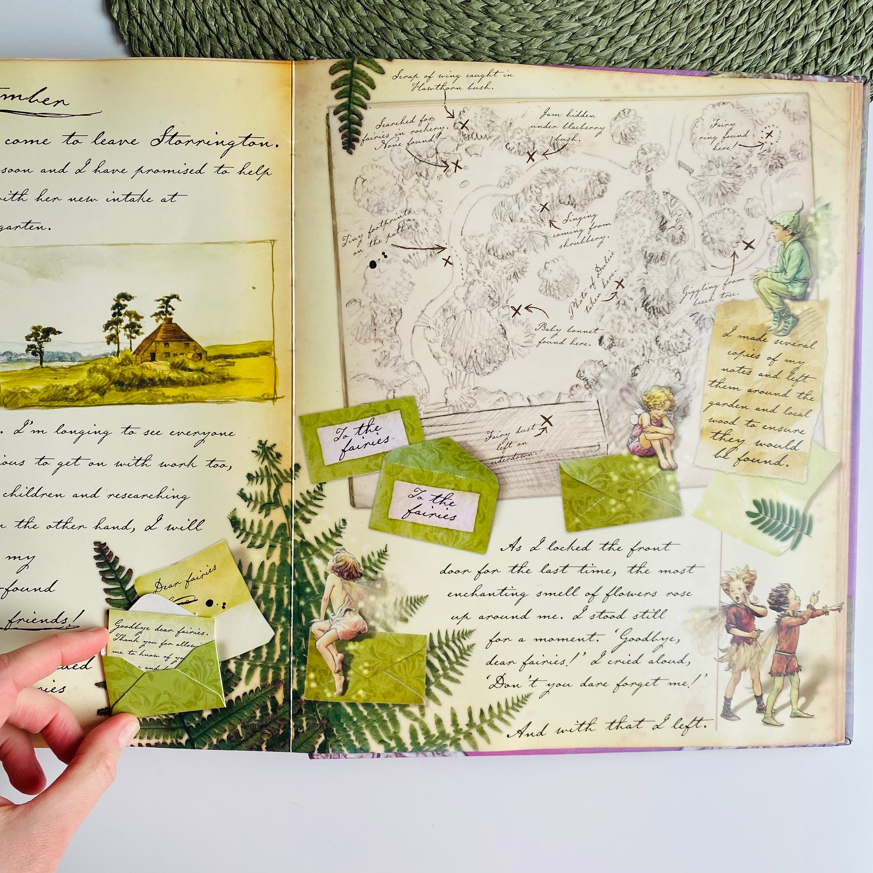 A Flower Fairies Journal by Cicely Mary Barker, Fairies Pop up Book ...