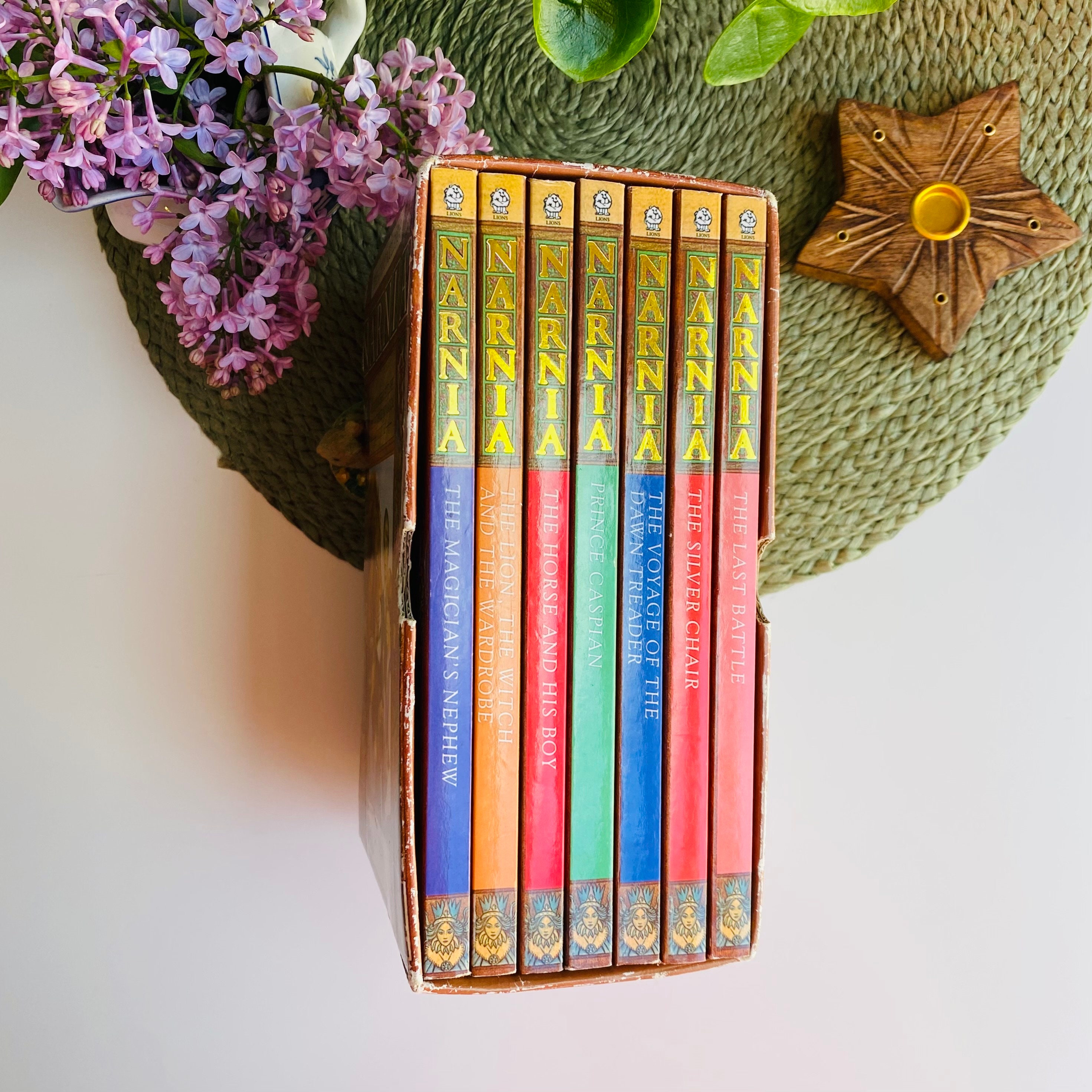 The Complete Set of Chronicles of Narnia Books, C. S. Lewis, 7 Volumes ...