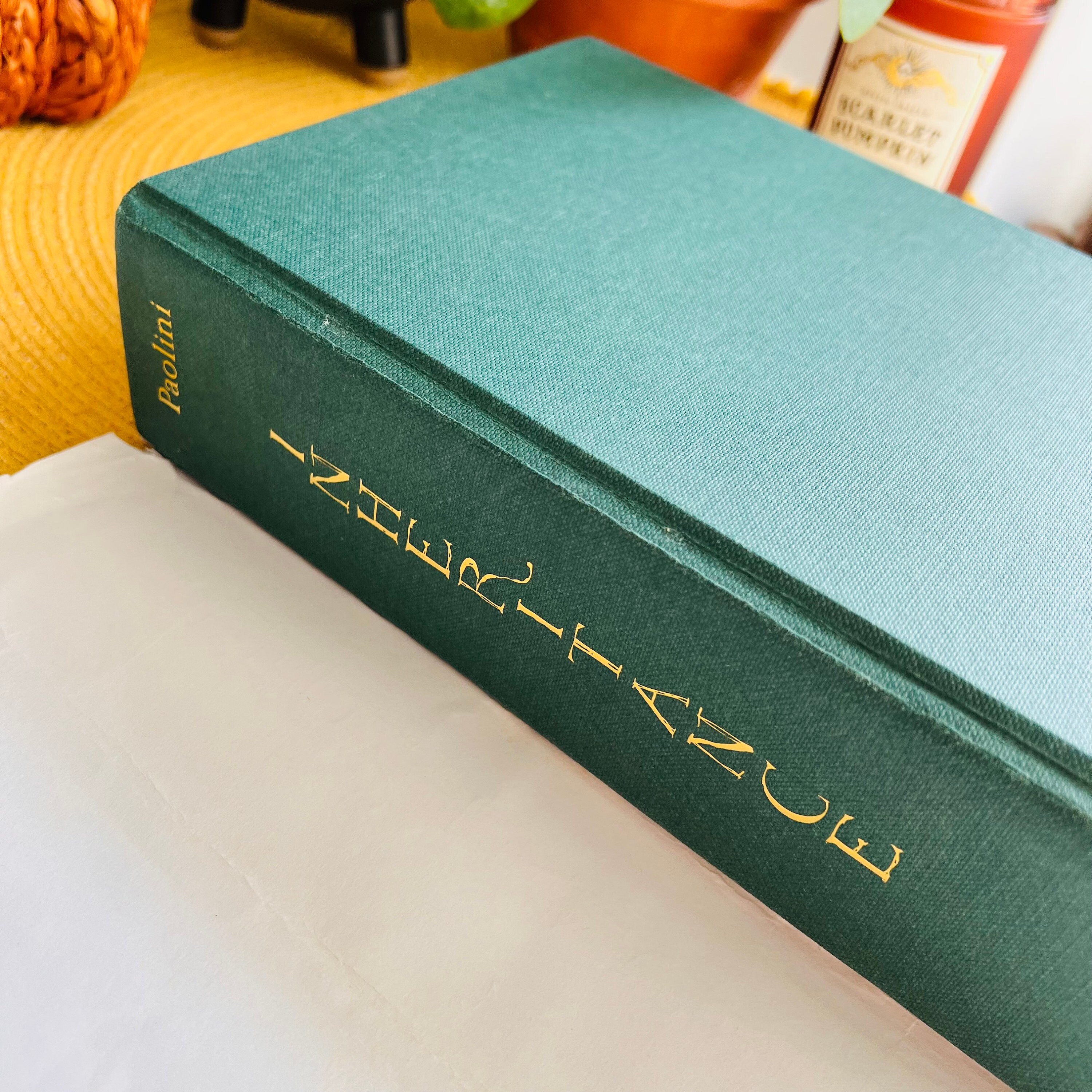 Inheritance The Inheritance Cycle Book By Christopher Etsy