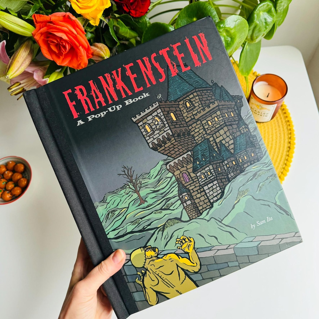 Frankenstein Pop up Book by Mary Shelley, Monster, Dr Frankestein ...