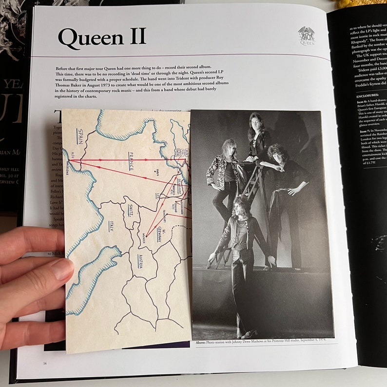 40 Years of Queen Book, Queen Band Memorabilia Biography Book, Tribute ...