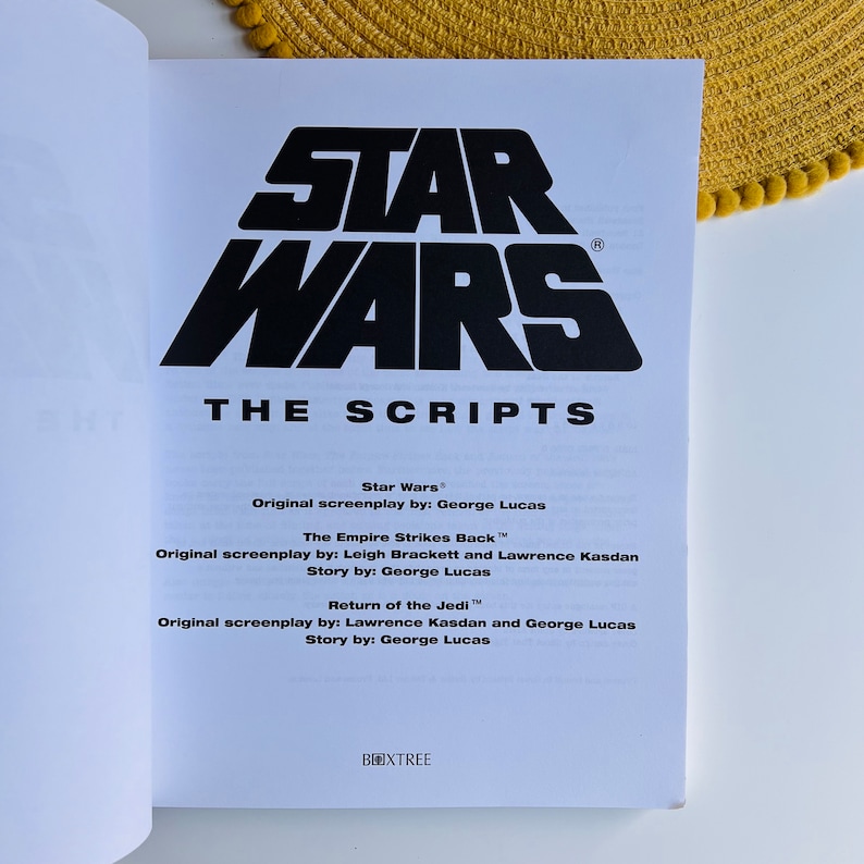Star Wars : the Complete Scripts Book by Lawrence Kasdan, George Lucas ...