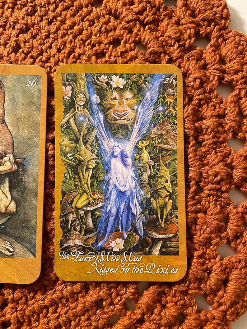 Faeries Oracle Cards Deck With Fairies Illustrations, Brian Froud ...