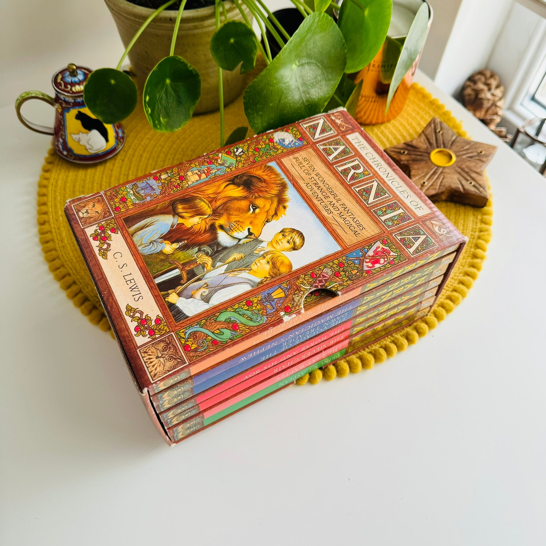 The Complete Set of Chronicles of Narnia Books, C. S. Lewis, 7 Volumes ...