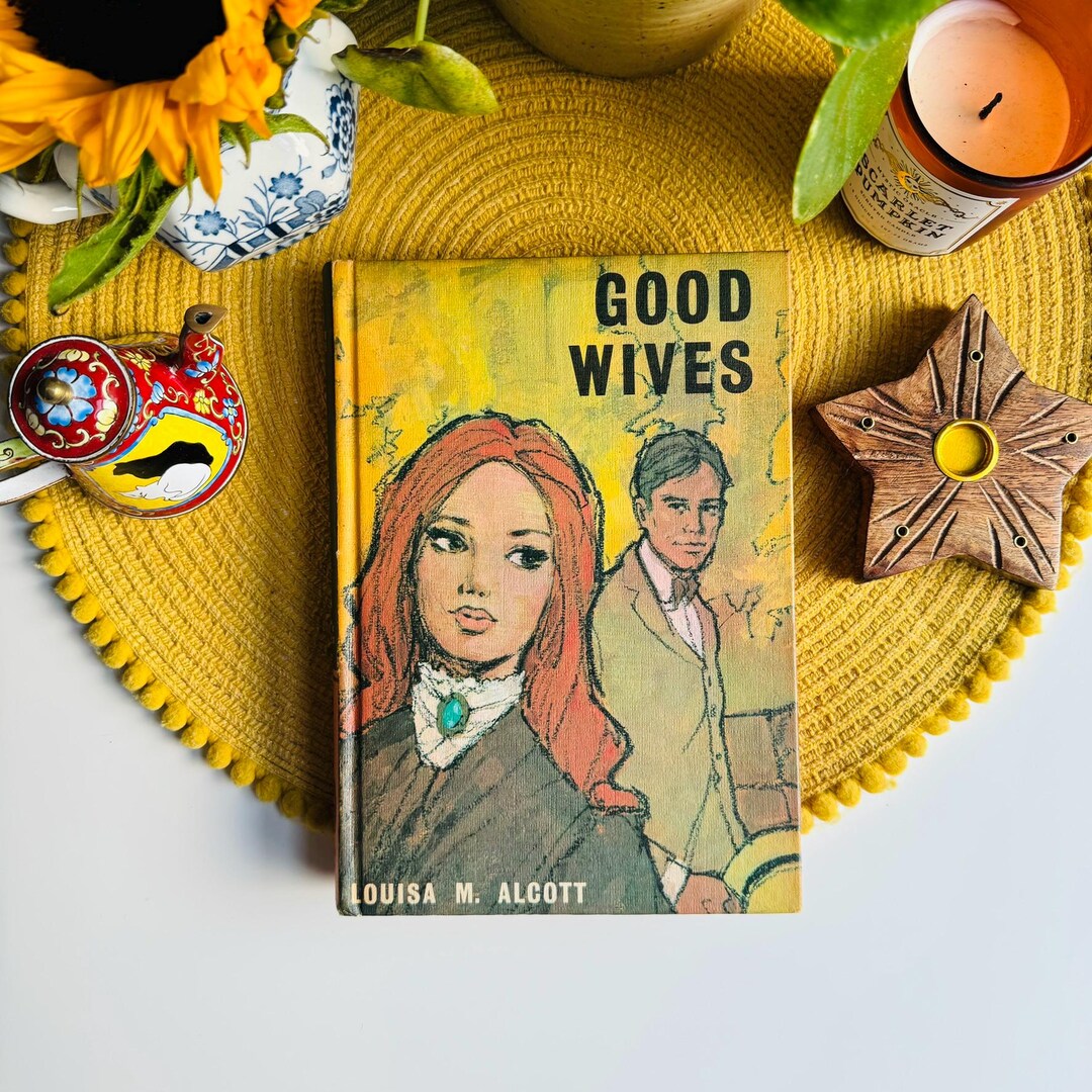 Vintage Good Wives Book, Louisa May Alcott, Bancroft Books, Antiquarian ...