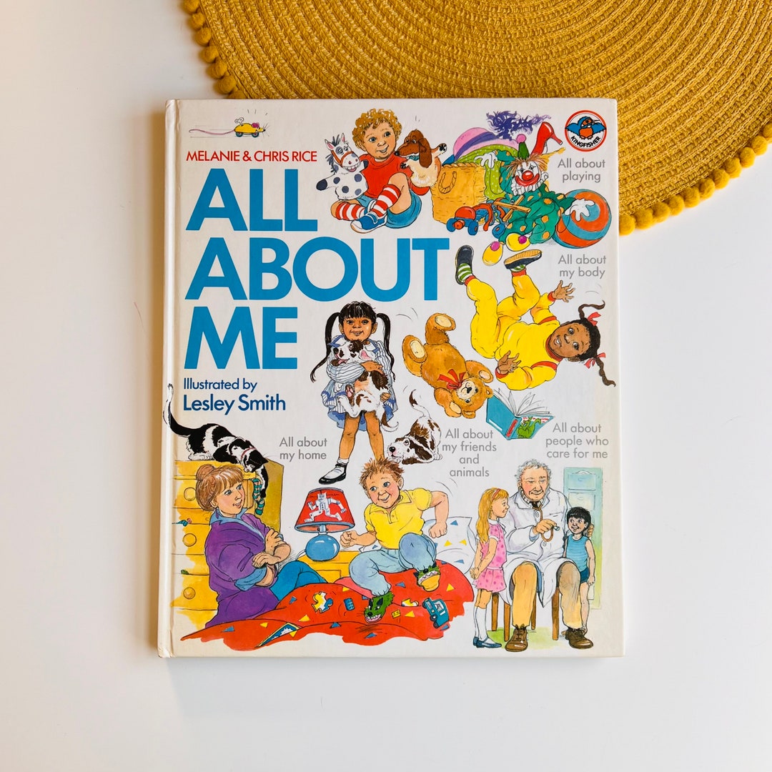Vintage All About Me Children's Activities Book, Self Education Game ...