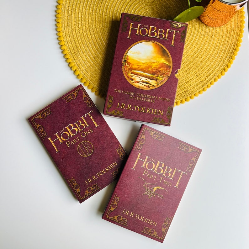 The Hobbit Part 1 and 2 Books With Slipcase by J R R Tolkien, Tolkien ...