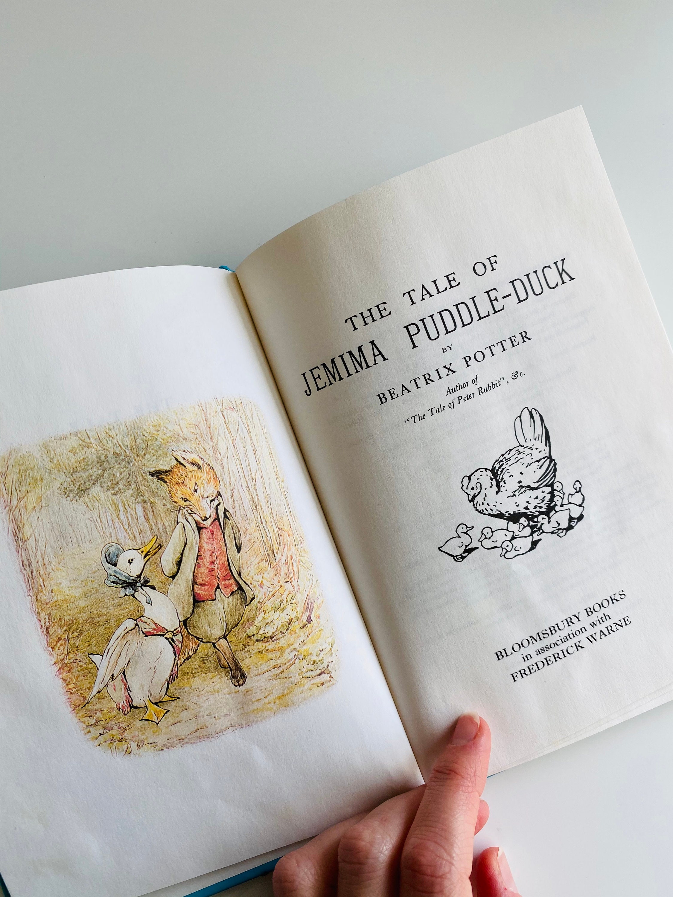 The Tale of Jemima Puddle-duck, Squirrel Nutkin, Peter Rabbit Books by ...