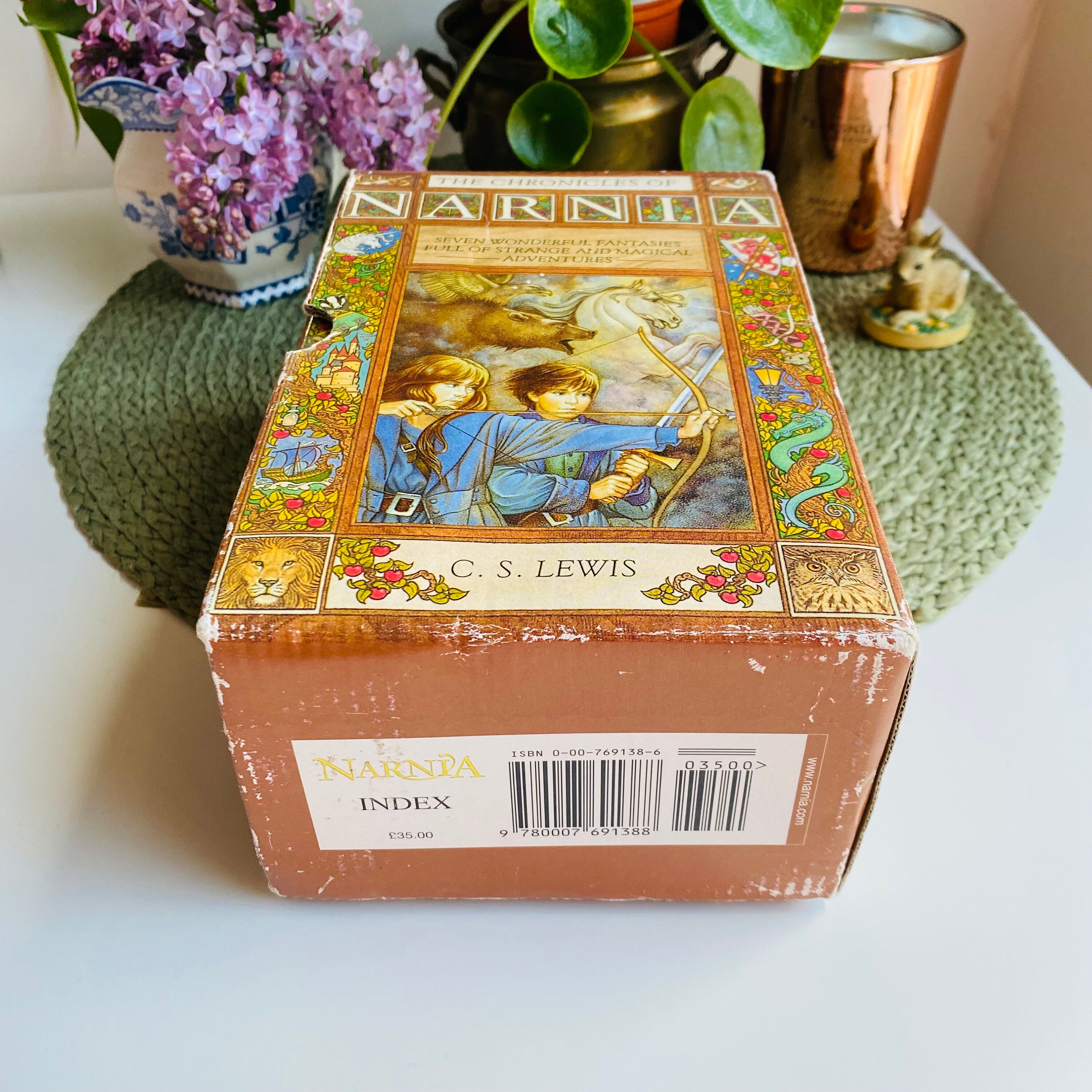 The Complete Set of Chronicles of Narnia Books, C. S. Lewis, 7 Volumes ...