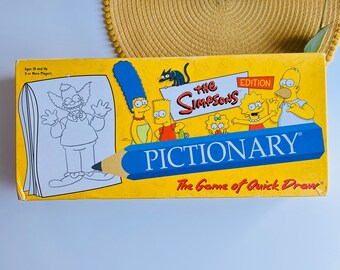 Vintage the Simpsons Scrabble Board Game, Complete as New, Mattel 2000s ...