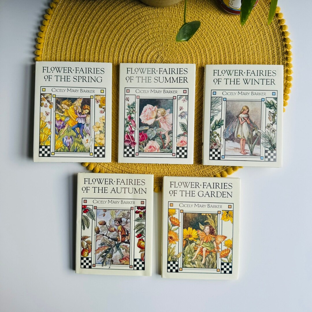 Flower Fairies of the Spring Summer Winter Autumn Garden, Mini Books by ...