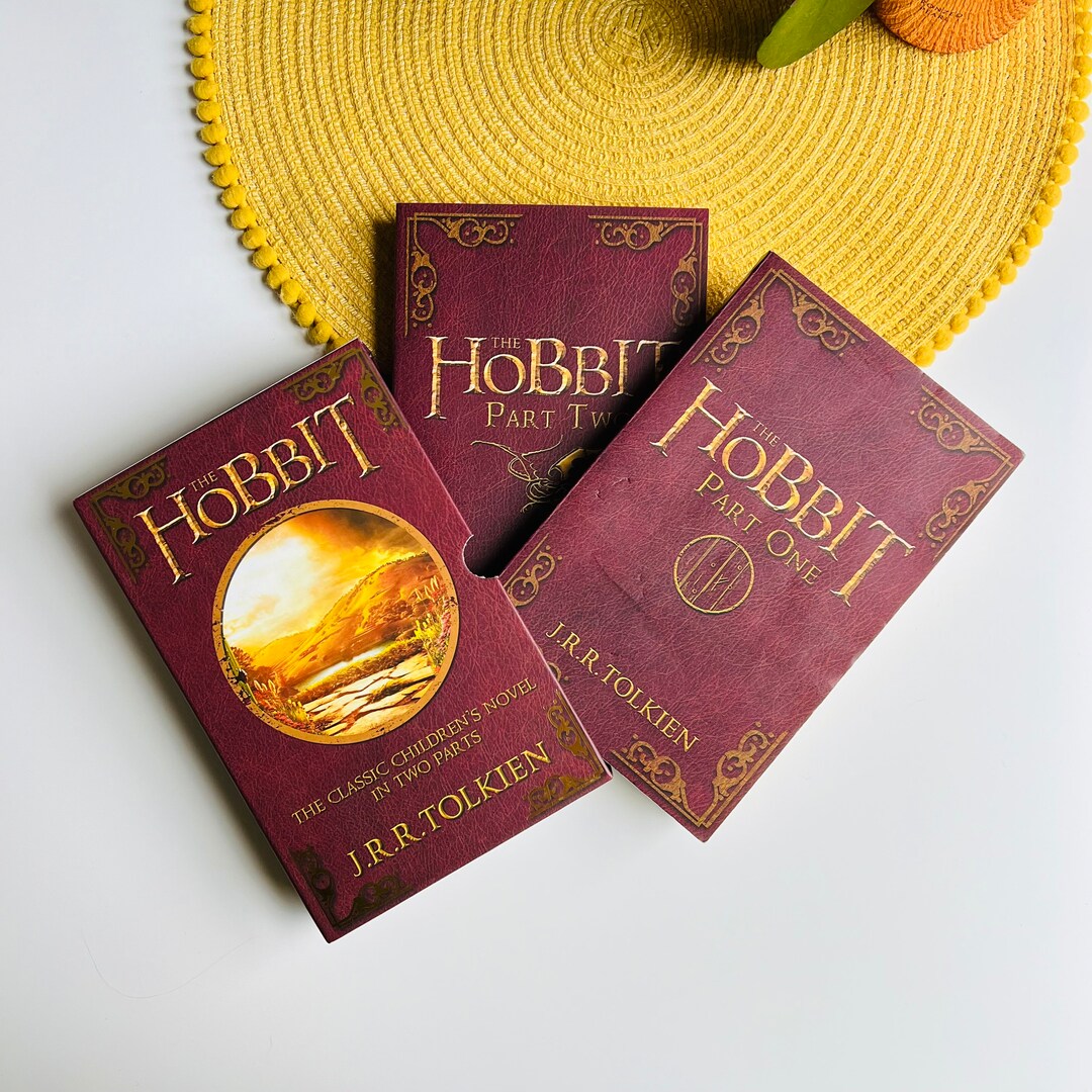 The Hobbit Part 1 and 2 Books With Slipcase by J R R Tolkien, Tolkien ...