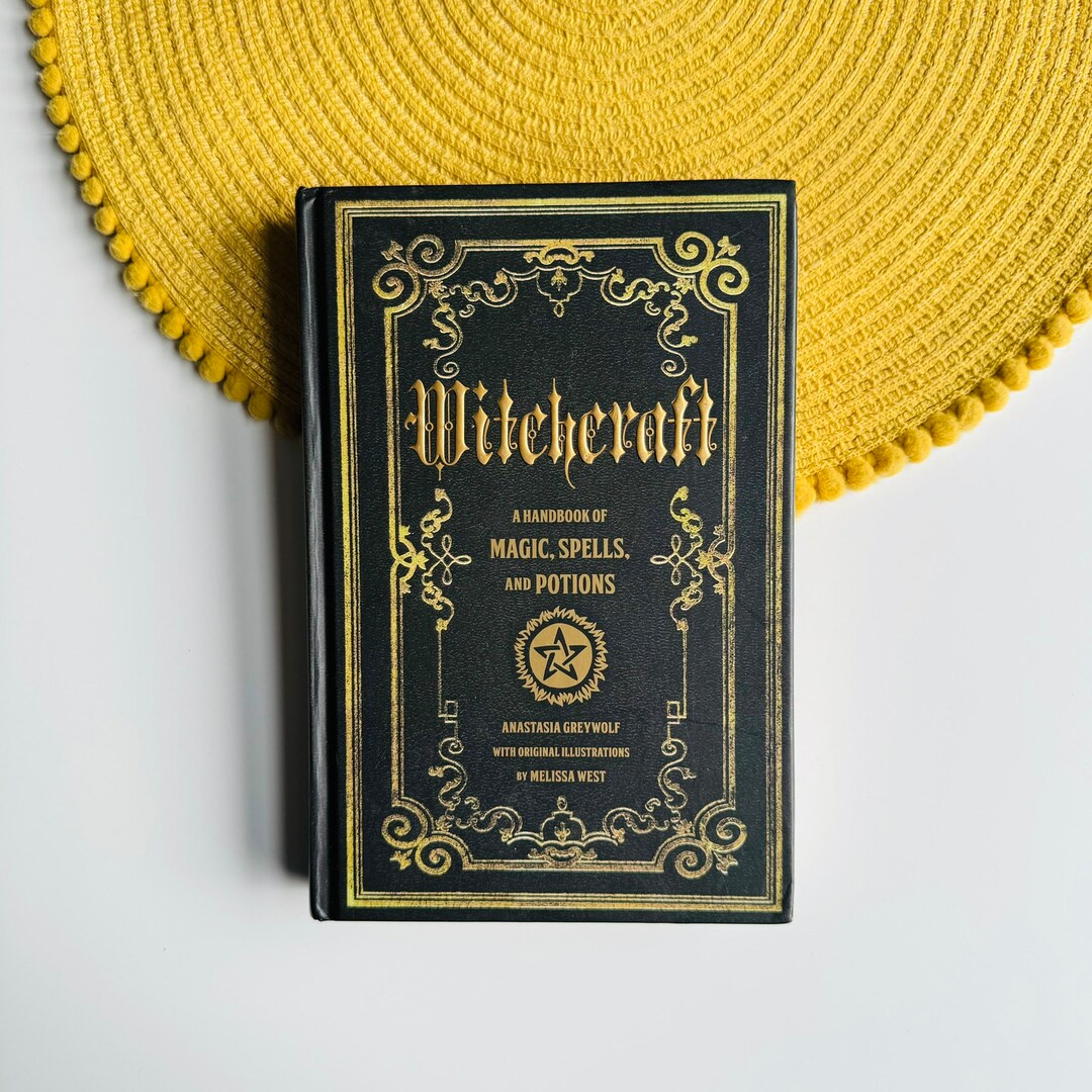 Witchcraft: A Handbook of Magic Spells and Potions Book, Wicca Magic ...