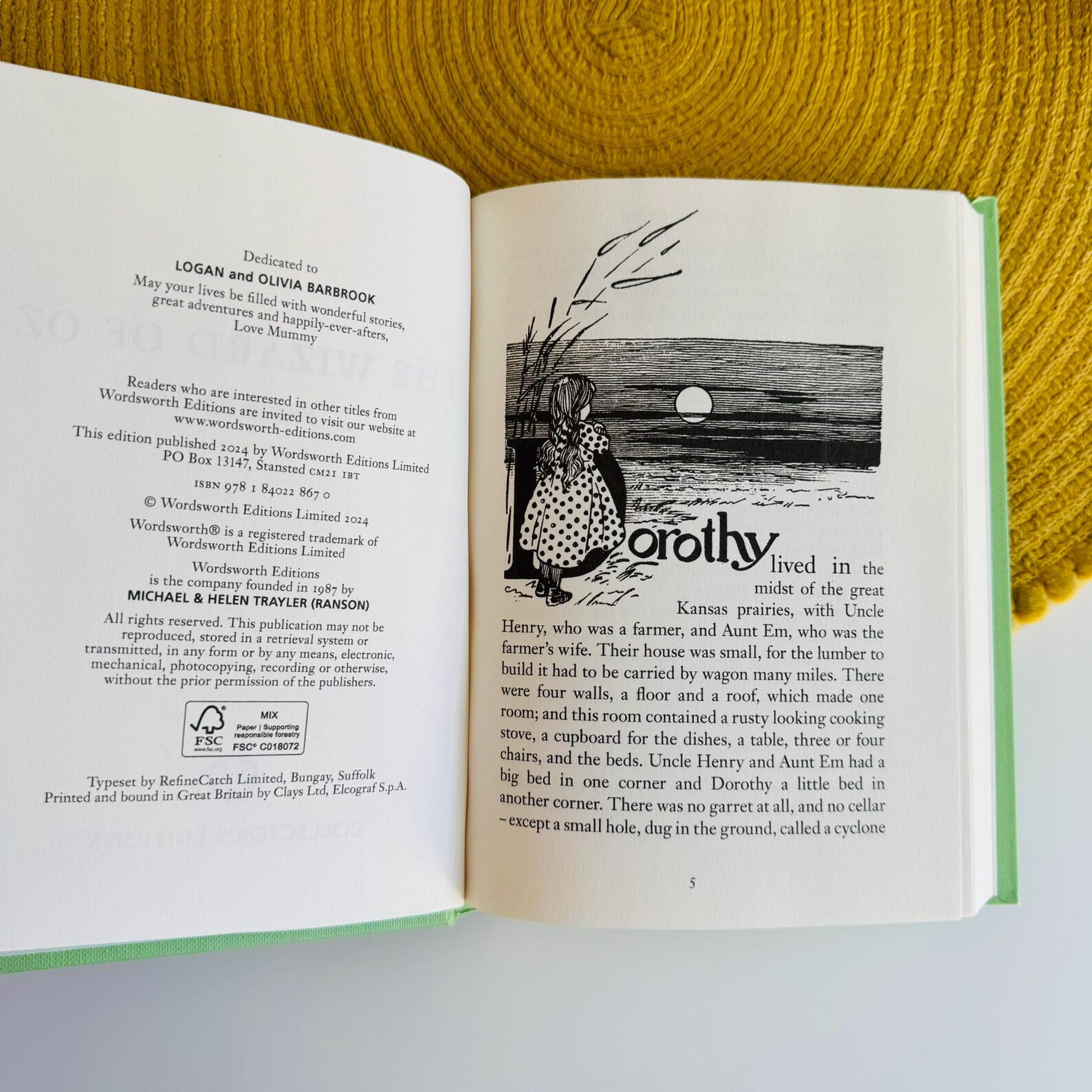 The Wizard of Oz, L. Frank Baum, Wordsworth Collector's Editions ...