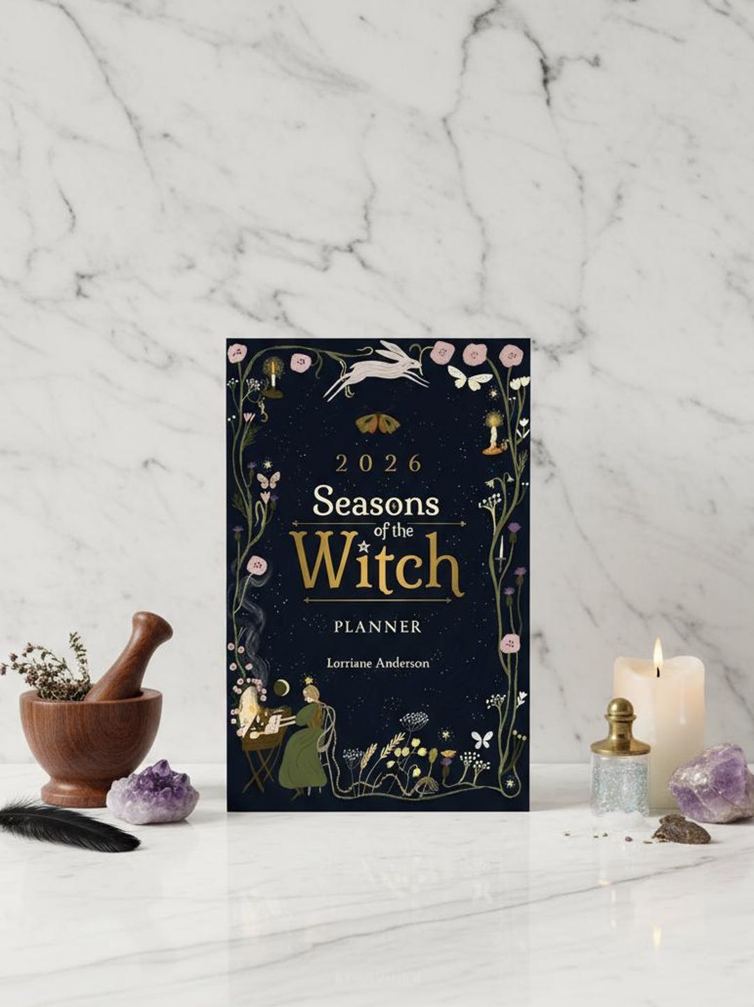 2026 Seasons of the Witch Planner Calendar Almanac, Witchcraft Seasons ...