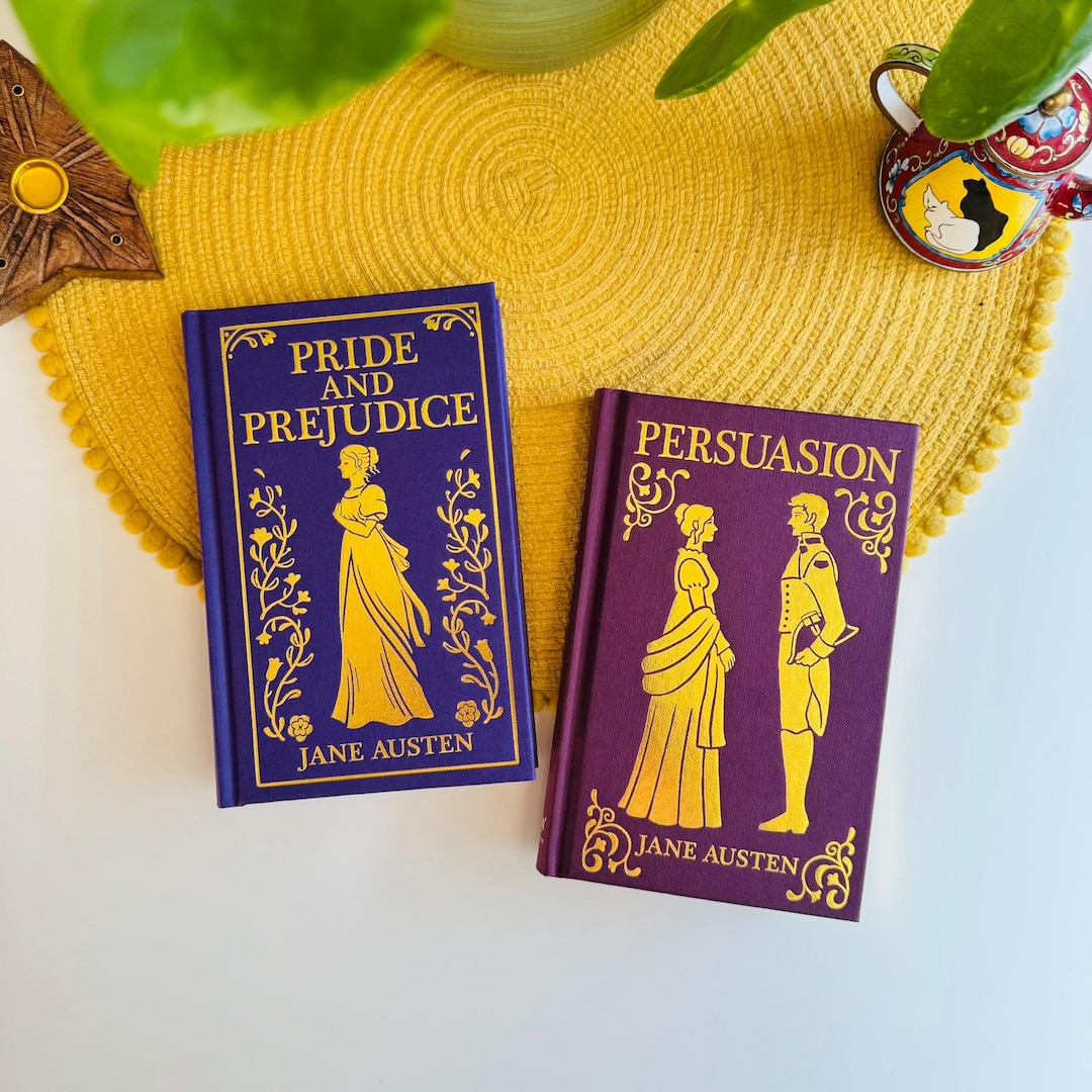 Pride and Prejudice, Persuasion, Jane Austen, Gilded Pocket Edition ...