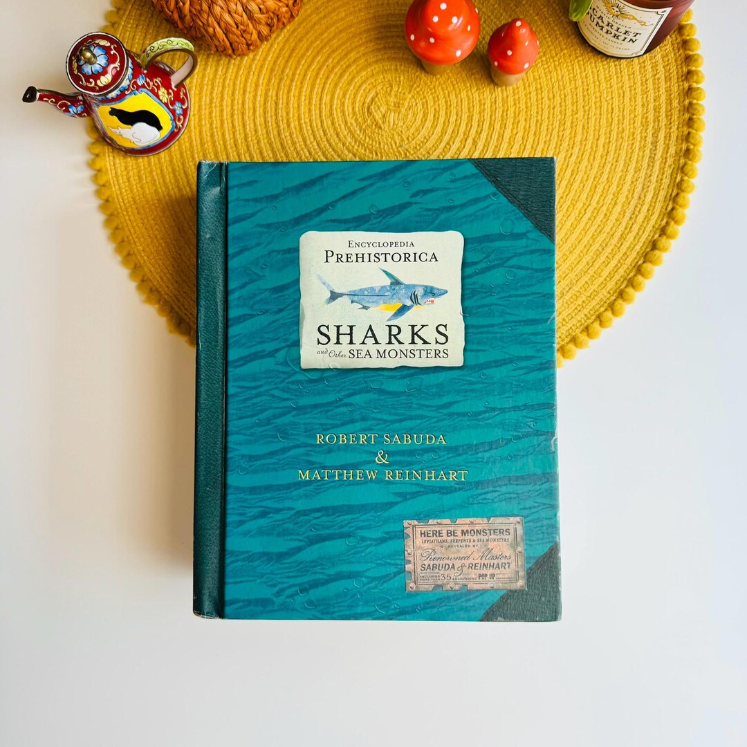 Encyclopedia Prehistorica, Sharks, Sea Monsters, Pop up Book, Sea ...