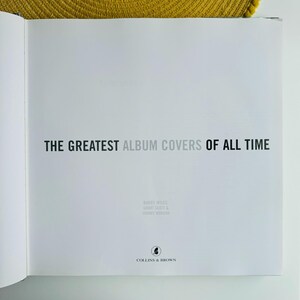 The Greatest Album Covers of All Time, Music Memorabilia Book, Beatles ...