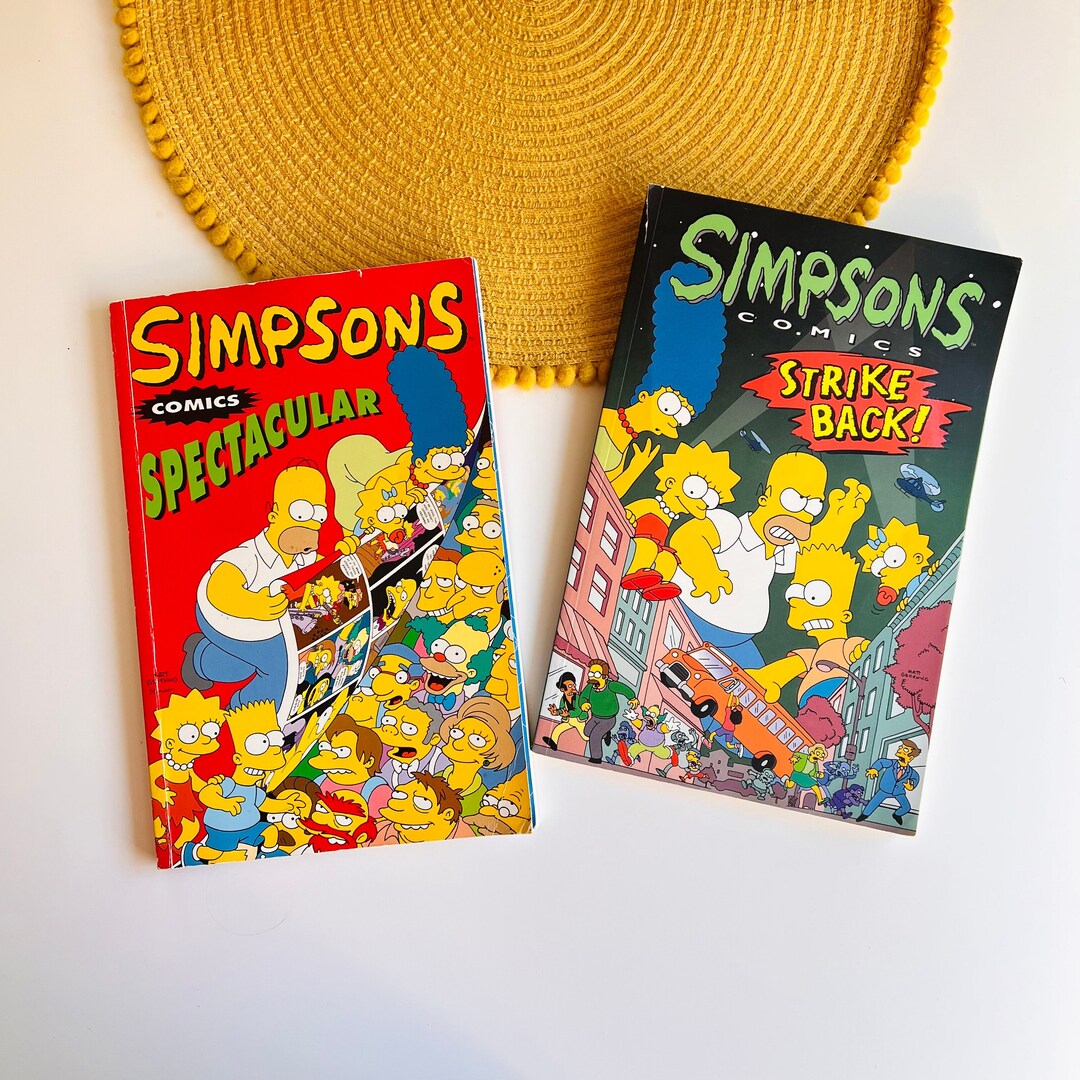 The Simpsons Comics Book Spectacular Strike Back by Matt - Etsy