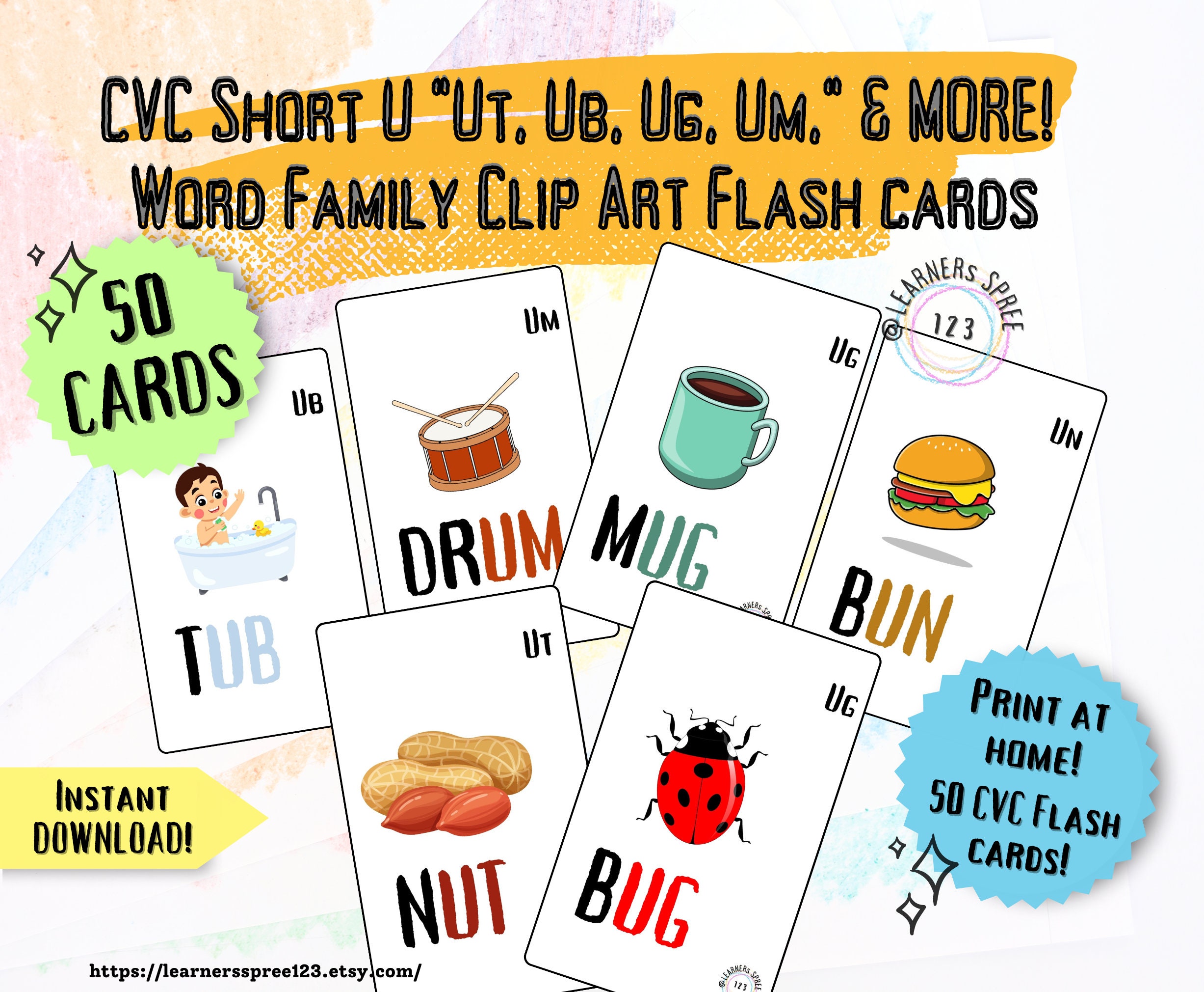 Word Family Clip Art