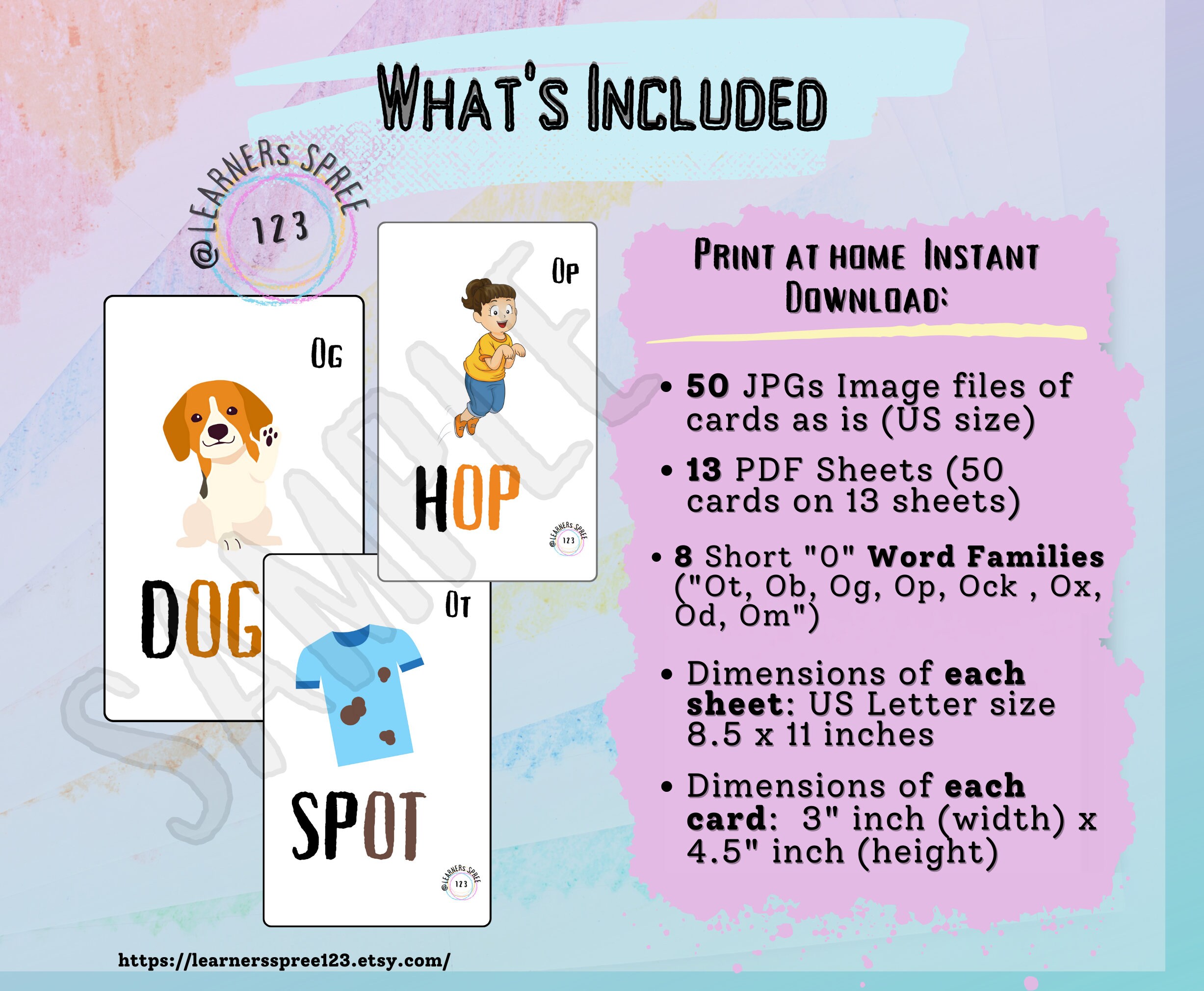 K5 Learning, Cvc Clipart & Cvc Word Picture Flashcards 50 Total CVC ...