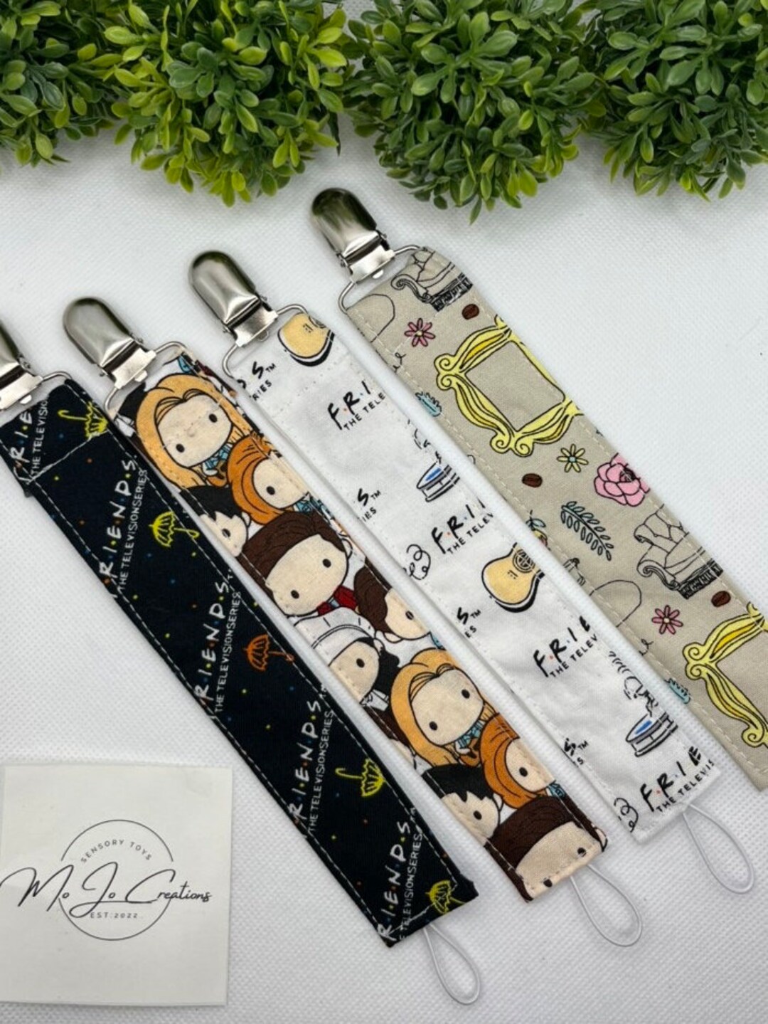 Friends TV Show Inspired Pacifier Clip | Binky Clip | Binky Holder ...