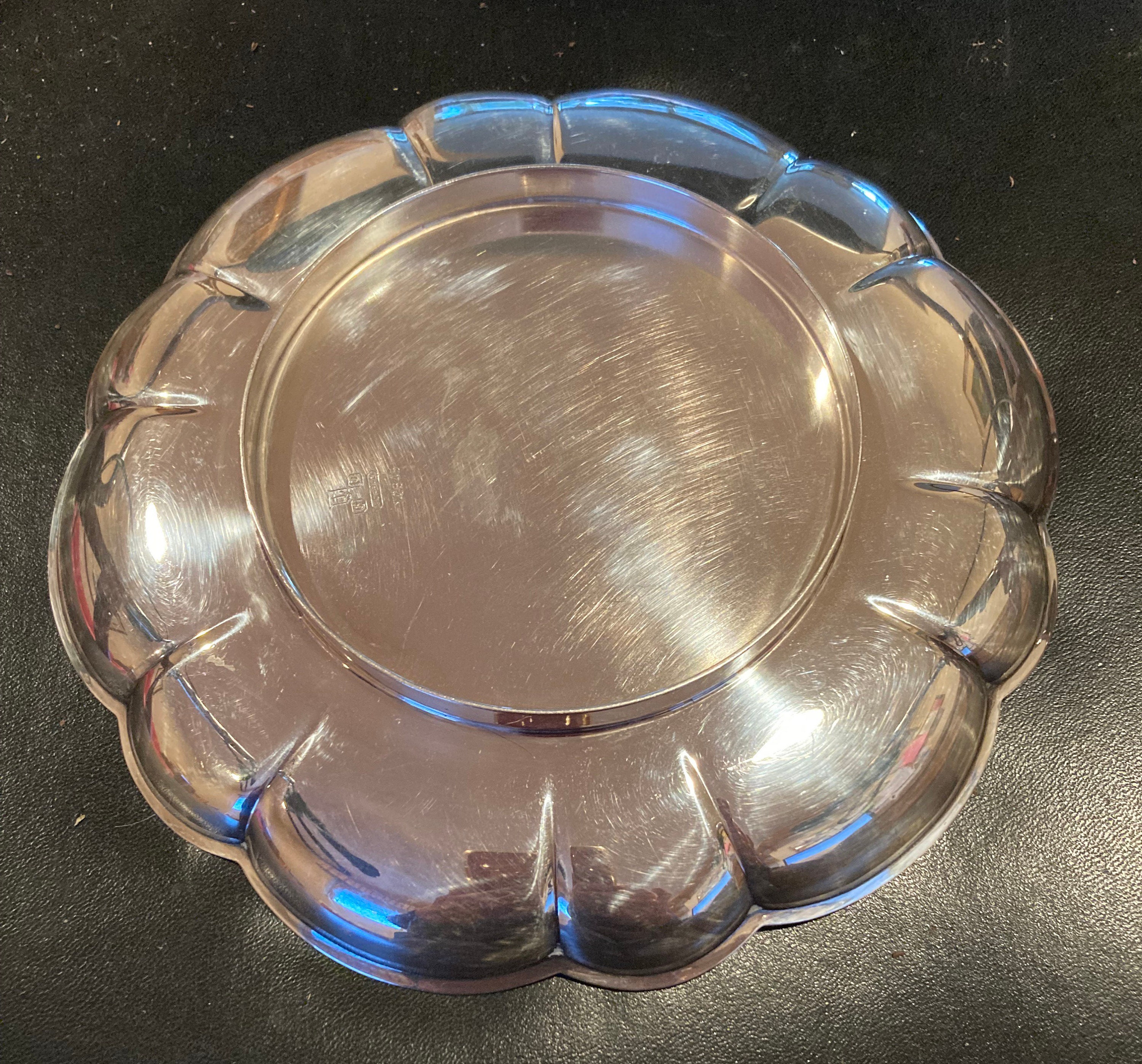 Gorham Silver Plate Fluted Shallow Bowl - Etsy