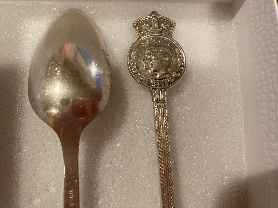 Spoons Commemorating King George VI and Queen Elizabeth’s Visit to ...