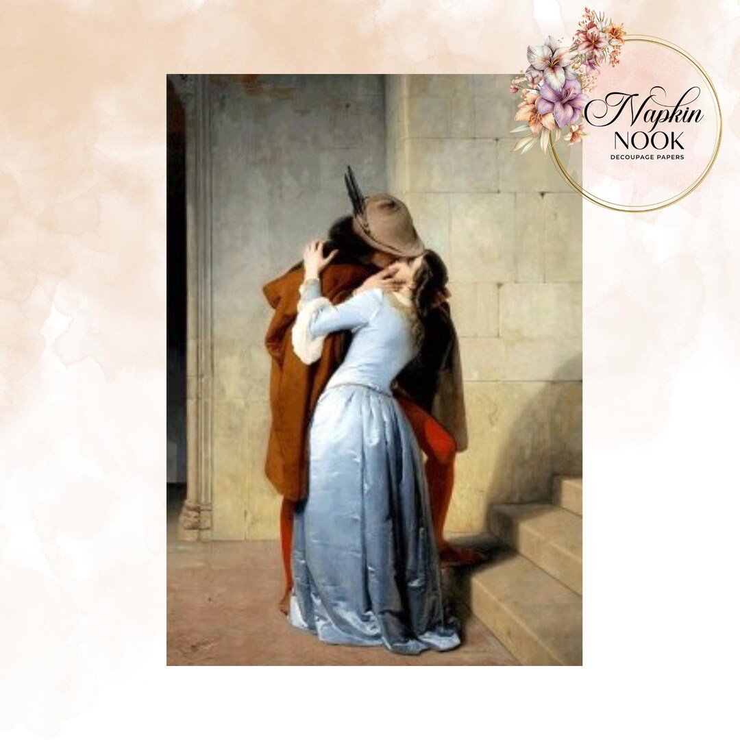 Medieval Romance Rice Paper, A4 Decoupage Paper, Italian Craft - Etsy