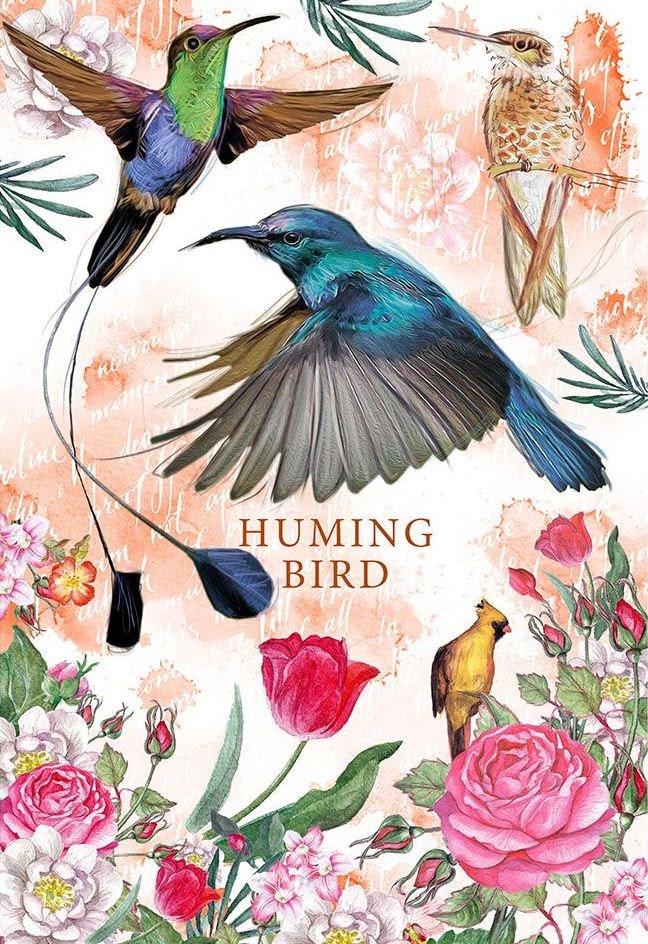 Hummingbird Rice Paper for Decoupage, Nature Theme, A4 - Etsy