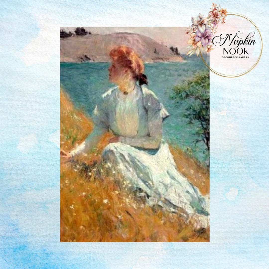 Victorian Lady Decoupage Rice Paper, A4 Mulberry Paper Sheet - Etsy