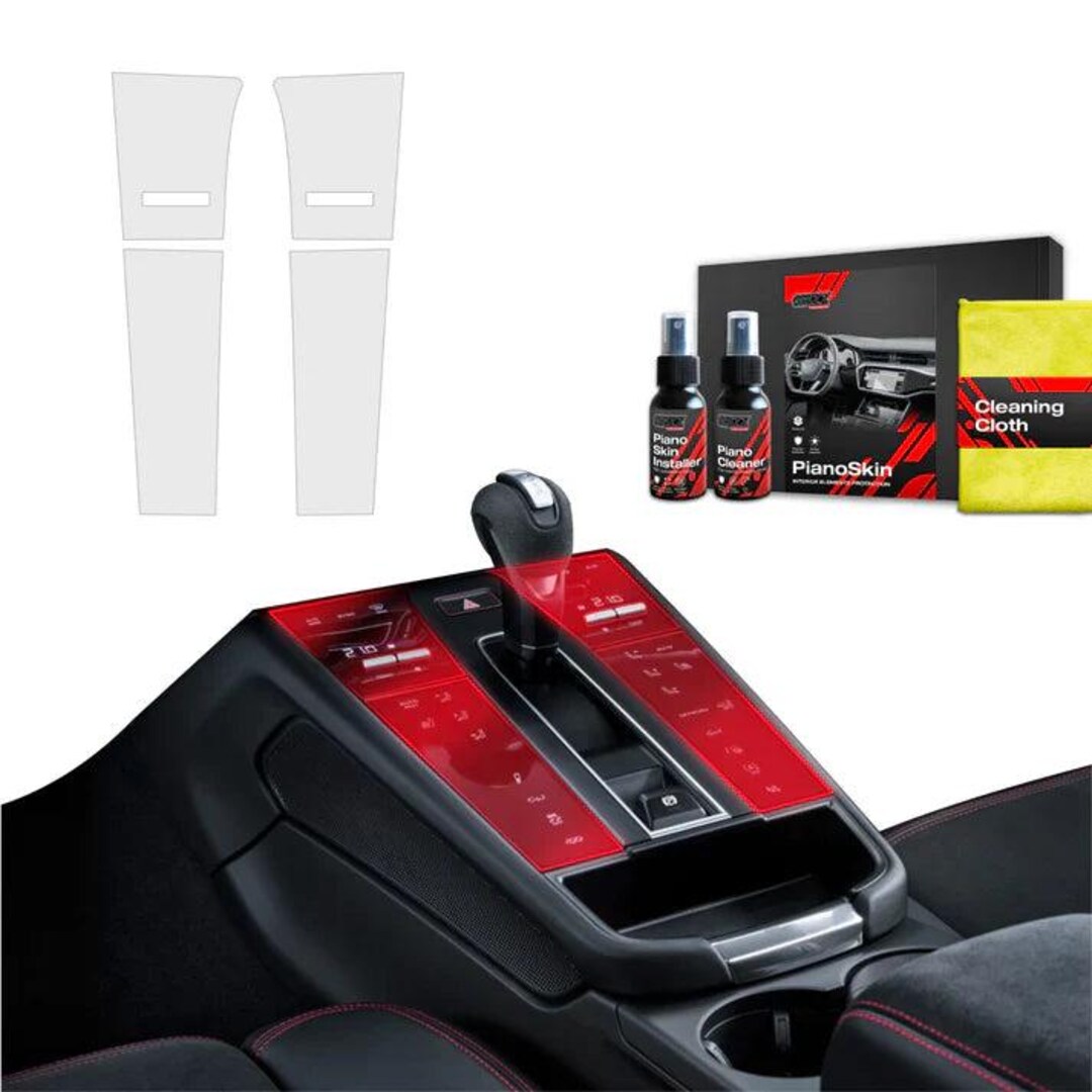 4in1 Car Interior Center Console, Scratch-resistant, TPU, Anti ...