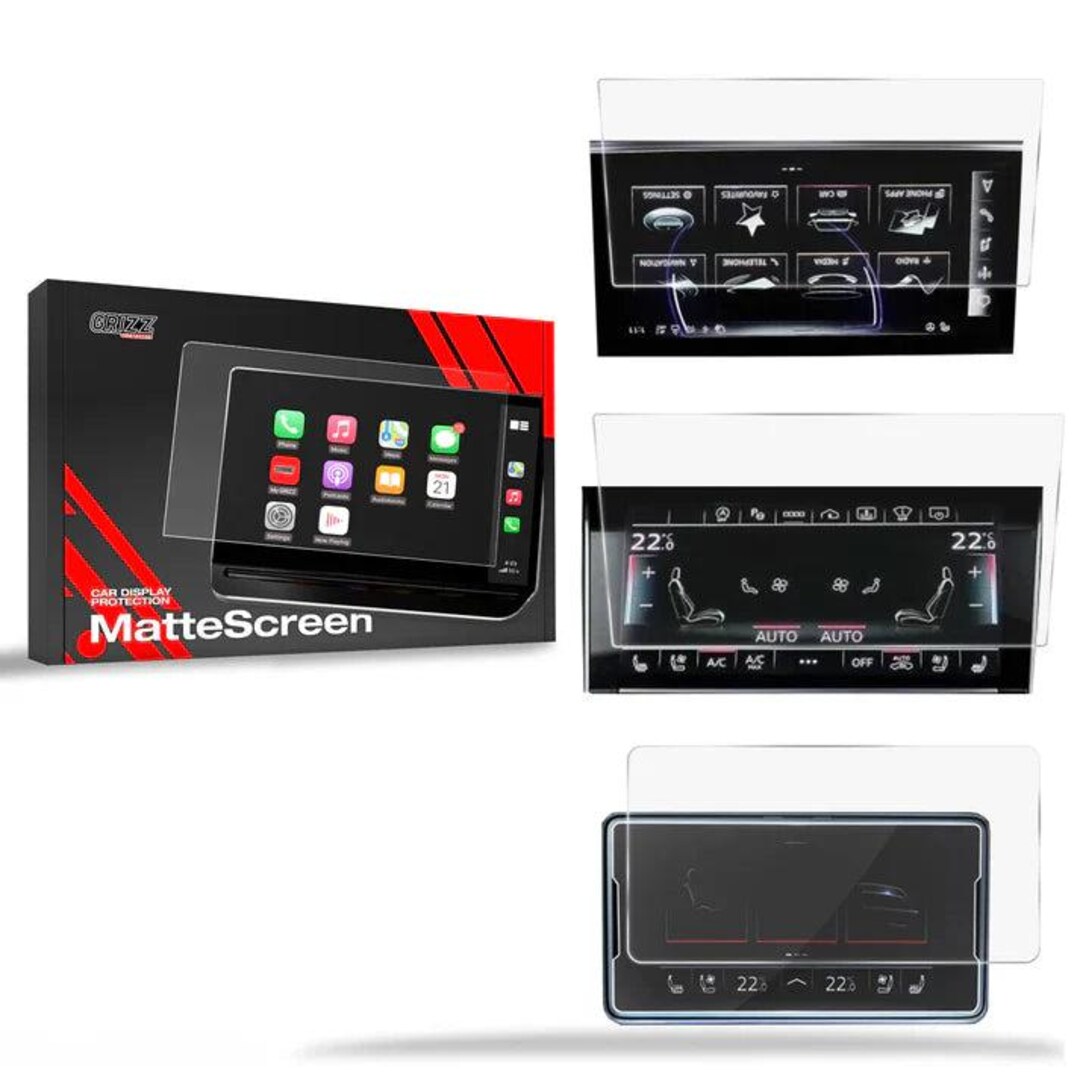 Audi A8 D5 (2022-2024) 3in1 Screen Protector Anti-fingerprint, Matt - Etsy