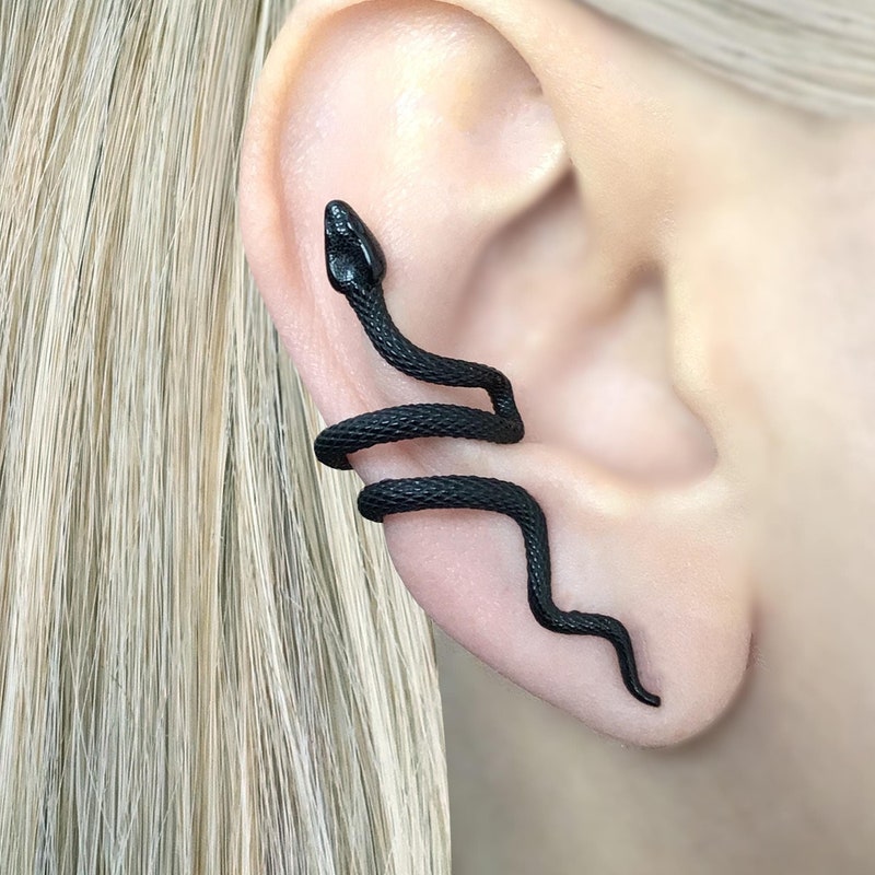 Snake Earrings - Etsy