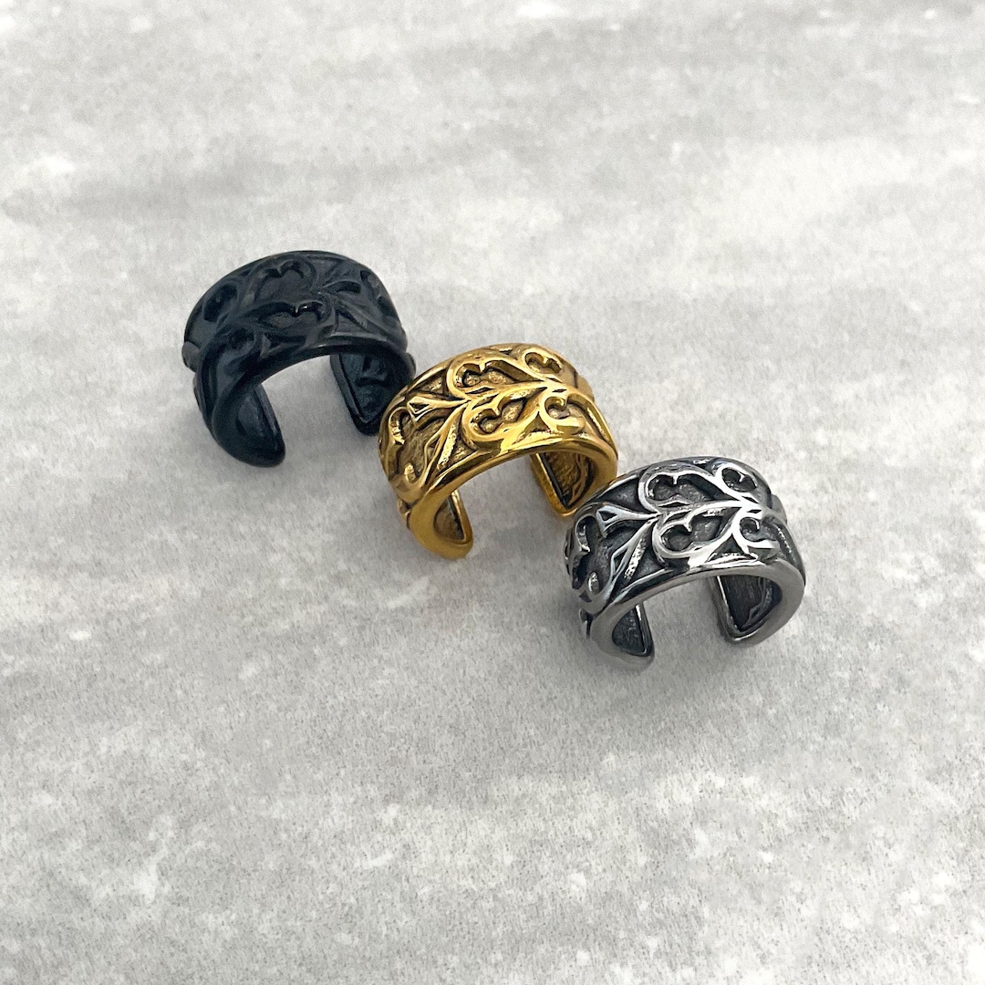 Gothic Ear Cuff, Cuff Earring ,gothic Fake Cartilage ,ear Cuff, No ...