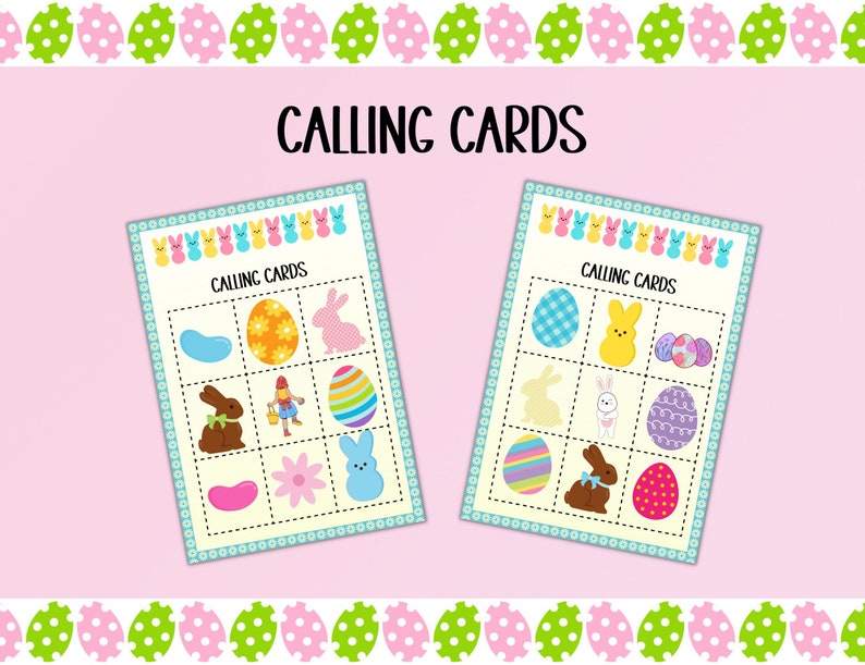 Easter Bingo | Easter Activity for Kids and Adults | Printable Easter ...