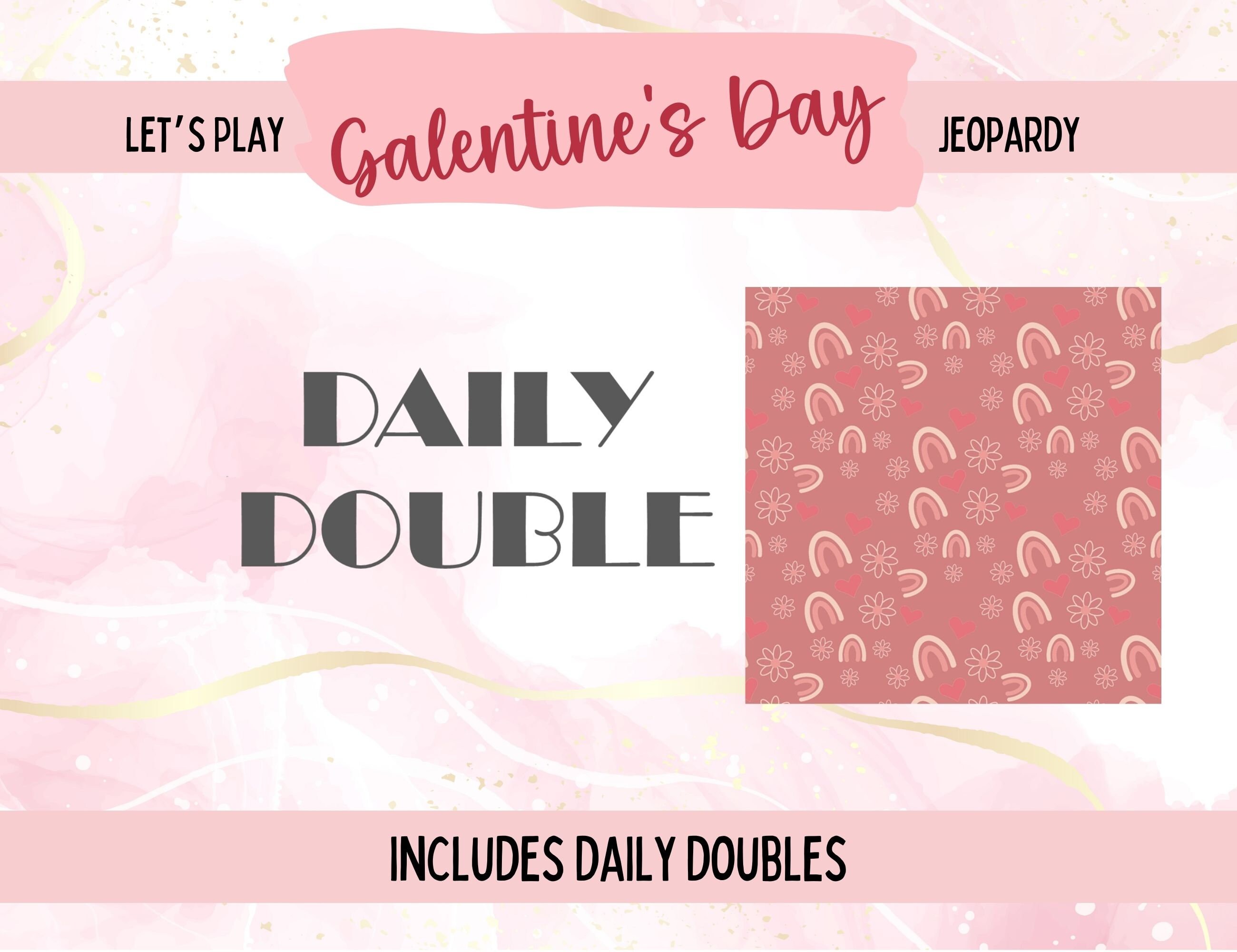 Valentines Party Power Point Jeopardy Game, Galentines Party Game ...