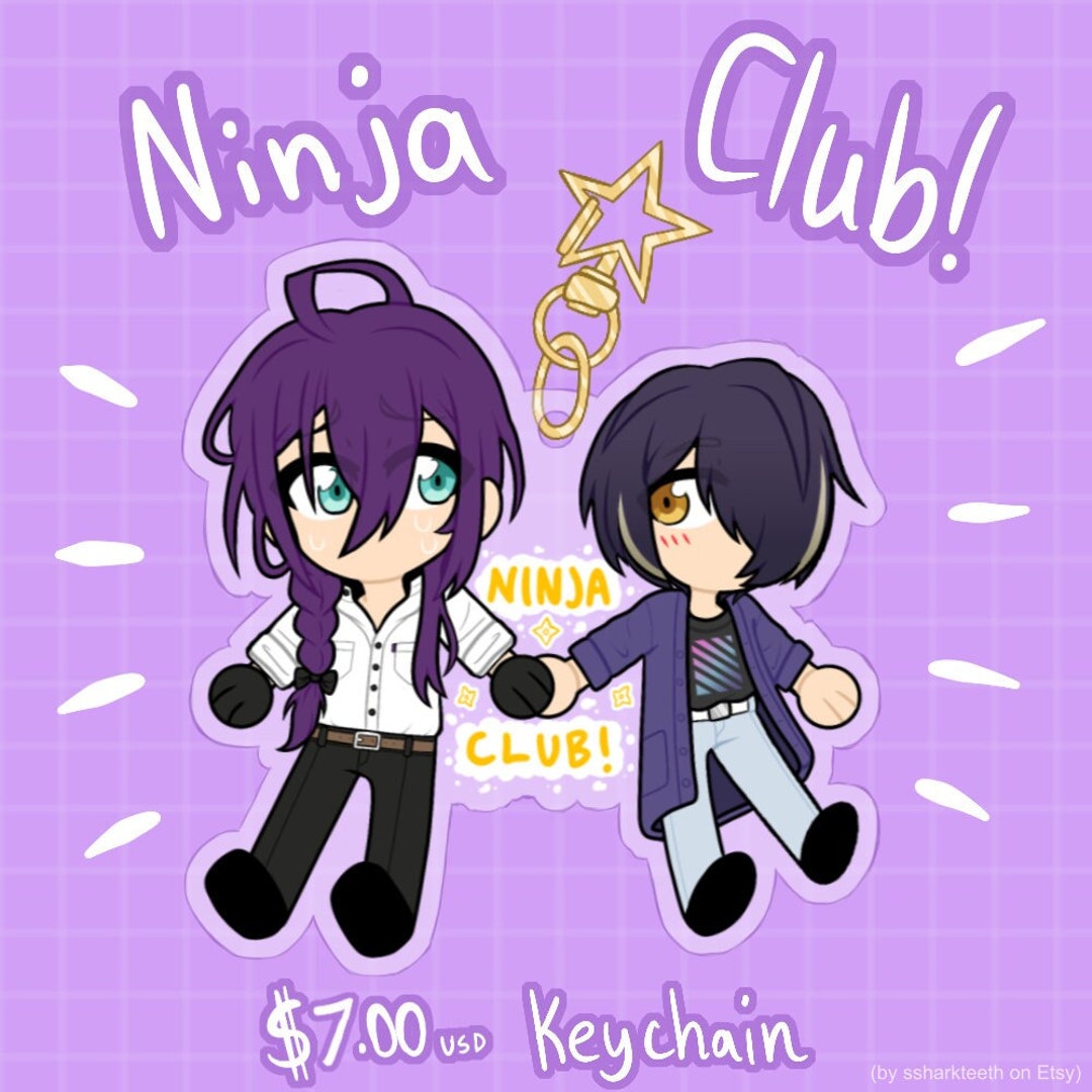 Enstars Ninja Association / Ninja Club Keychain // Ensemble - Etsy