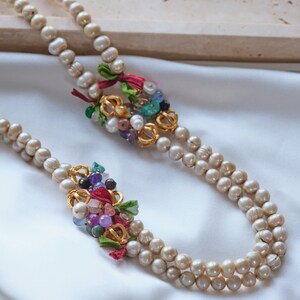 Pearl Necklace,long Pearl Design Necklace,antique Necklace ,dainty ...