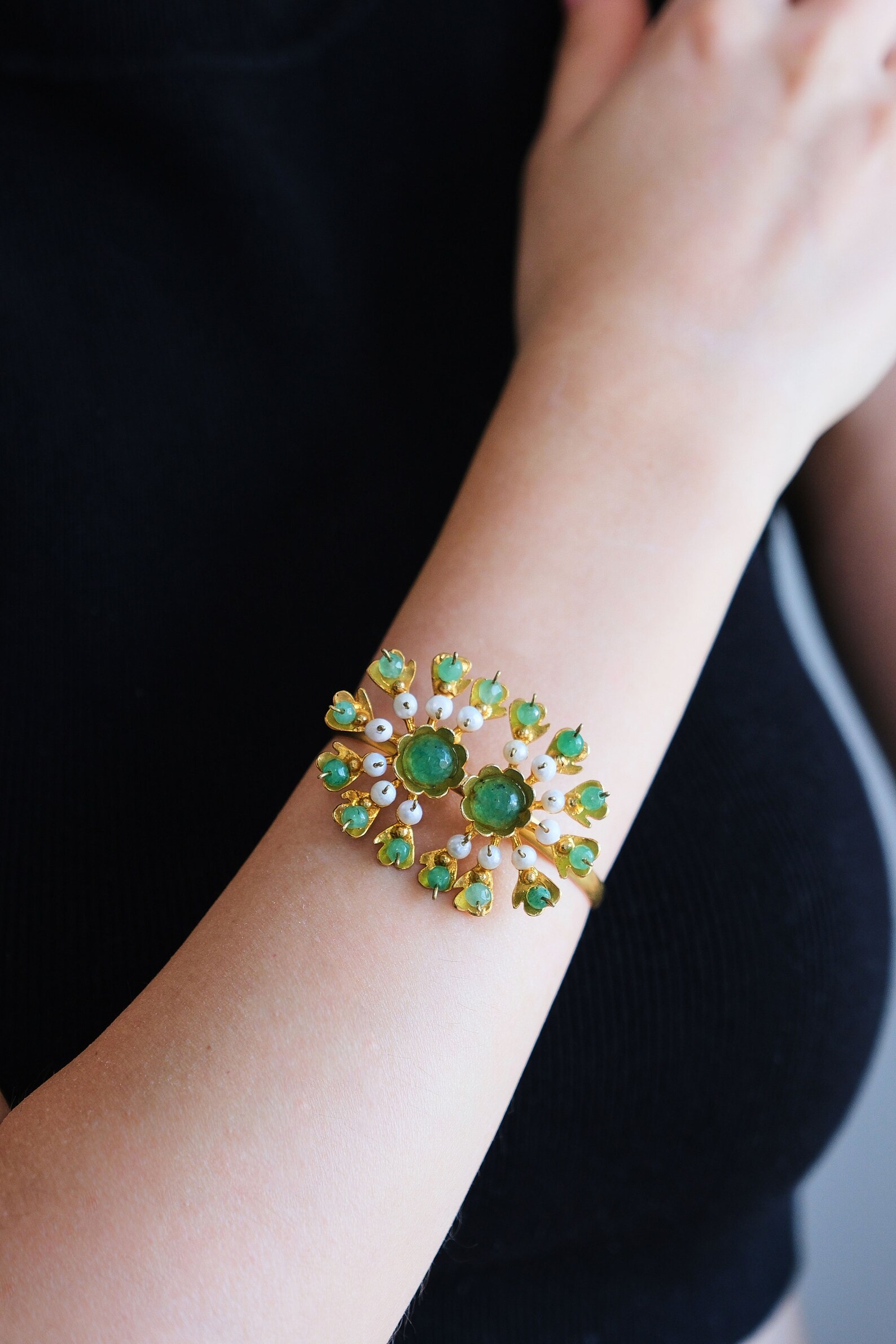 22K Gold-plated Bracelet ,unique Special Designs,handmade Bracelet,gift ...