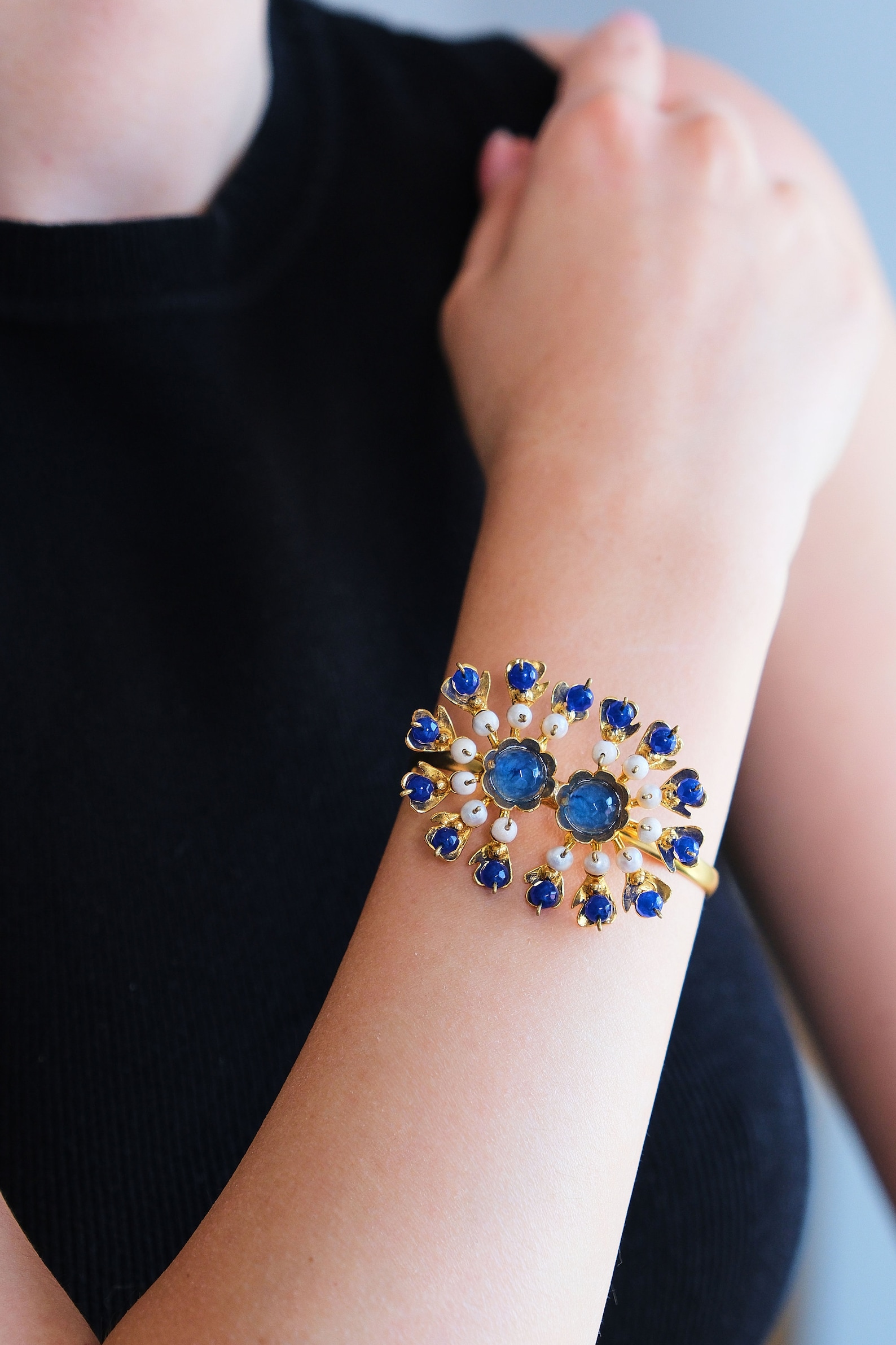 22K Gold-plated Bracelet ,unique Special Designs,handmade Bracelet,gift ...