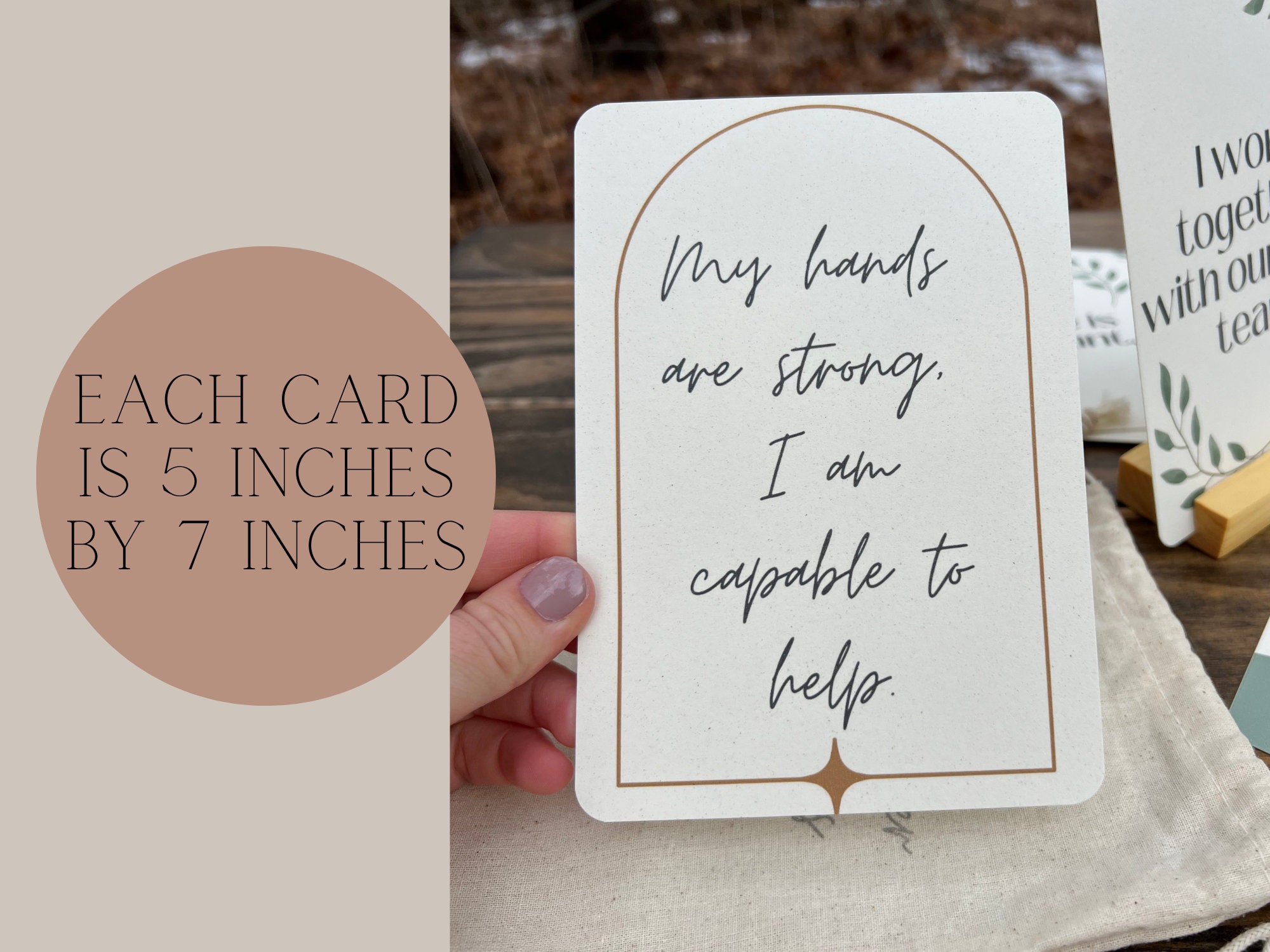 Birth Partner Affirmation Cards Labor and Delivery Affirmation Cards ...