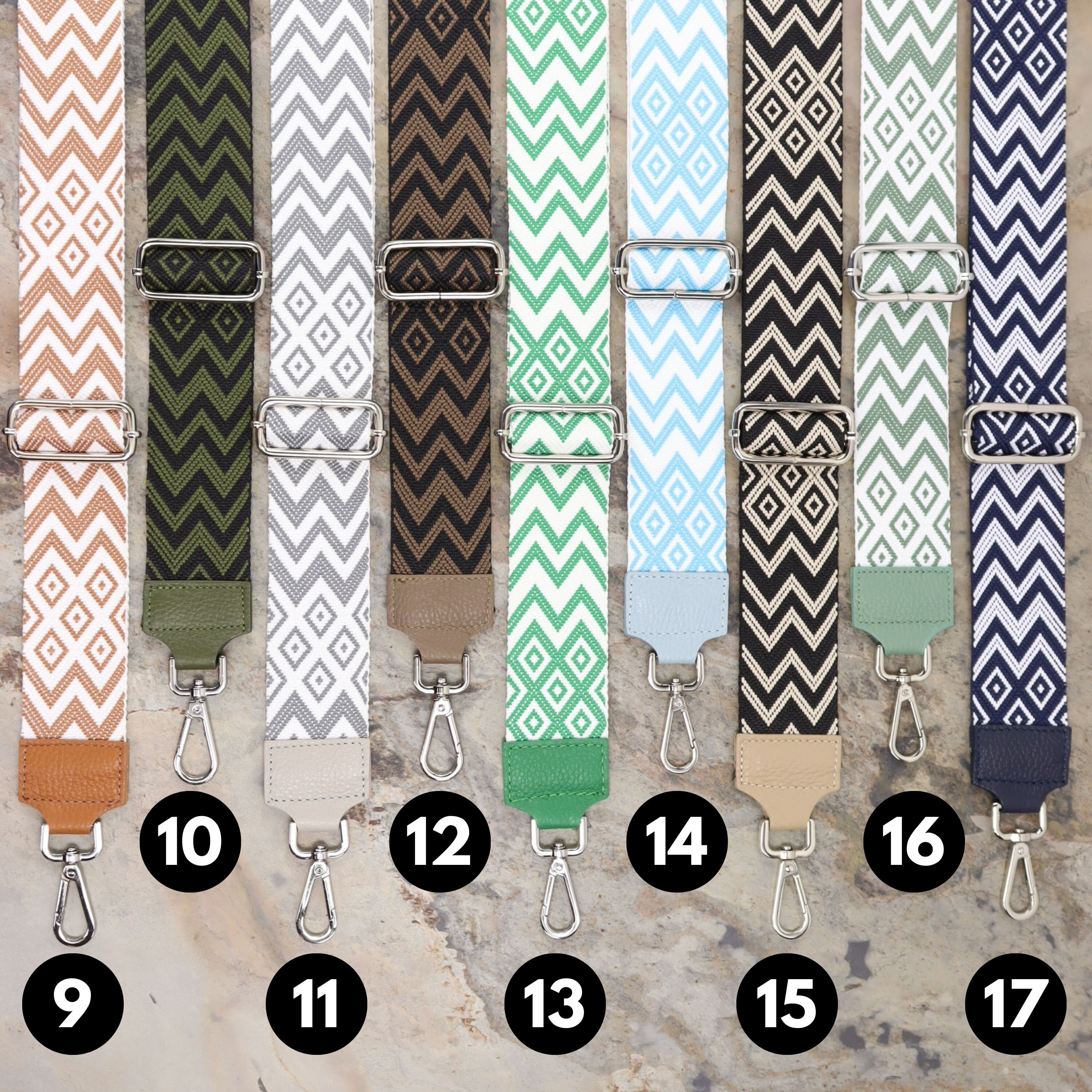 Adjustable Wide Fabric Bag Strap: Crossbody Shoulder Strap Replacement ...
