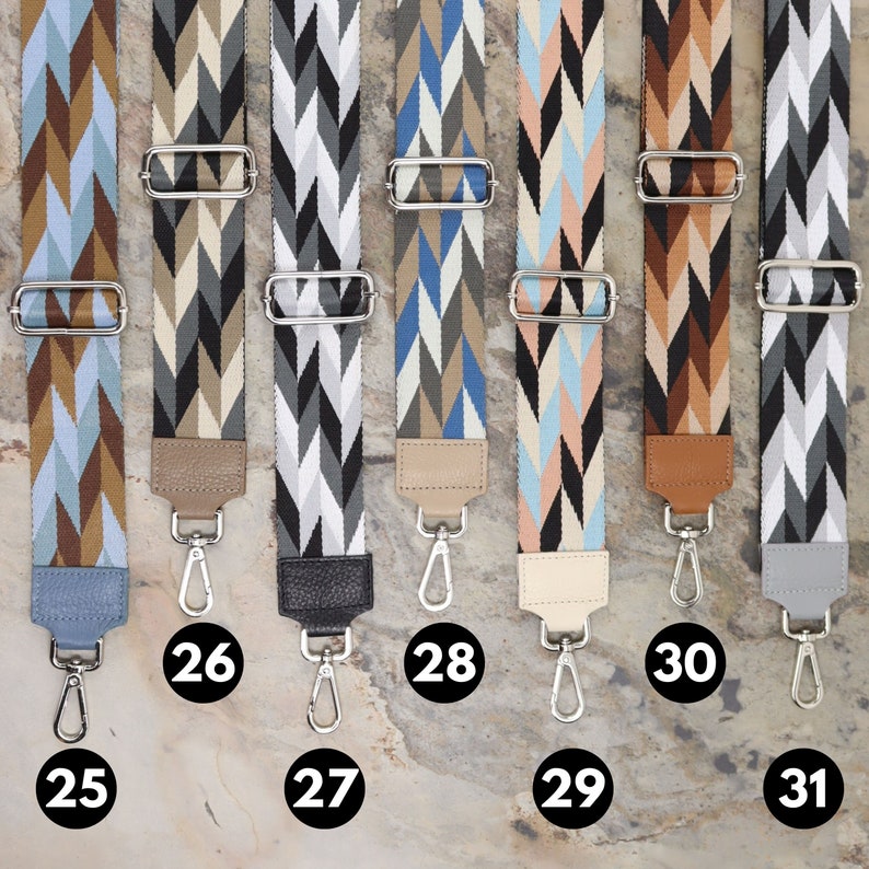 Adjustable Wide Fabric Bag Strap: Crossbody Shoulder Strap Replacement ...