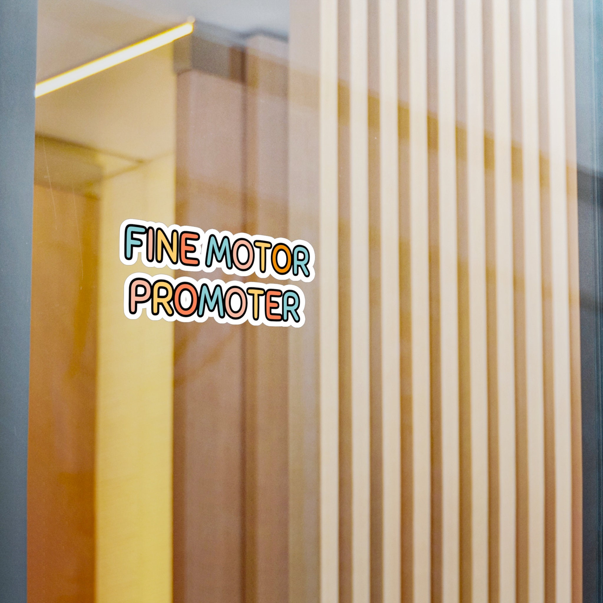 Fine Motor Promoter Sticker - Etsy