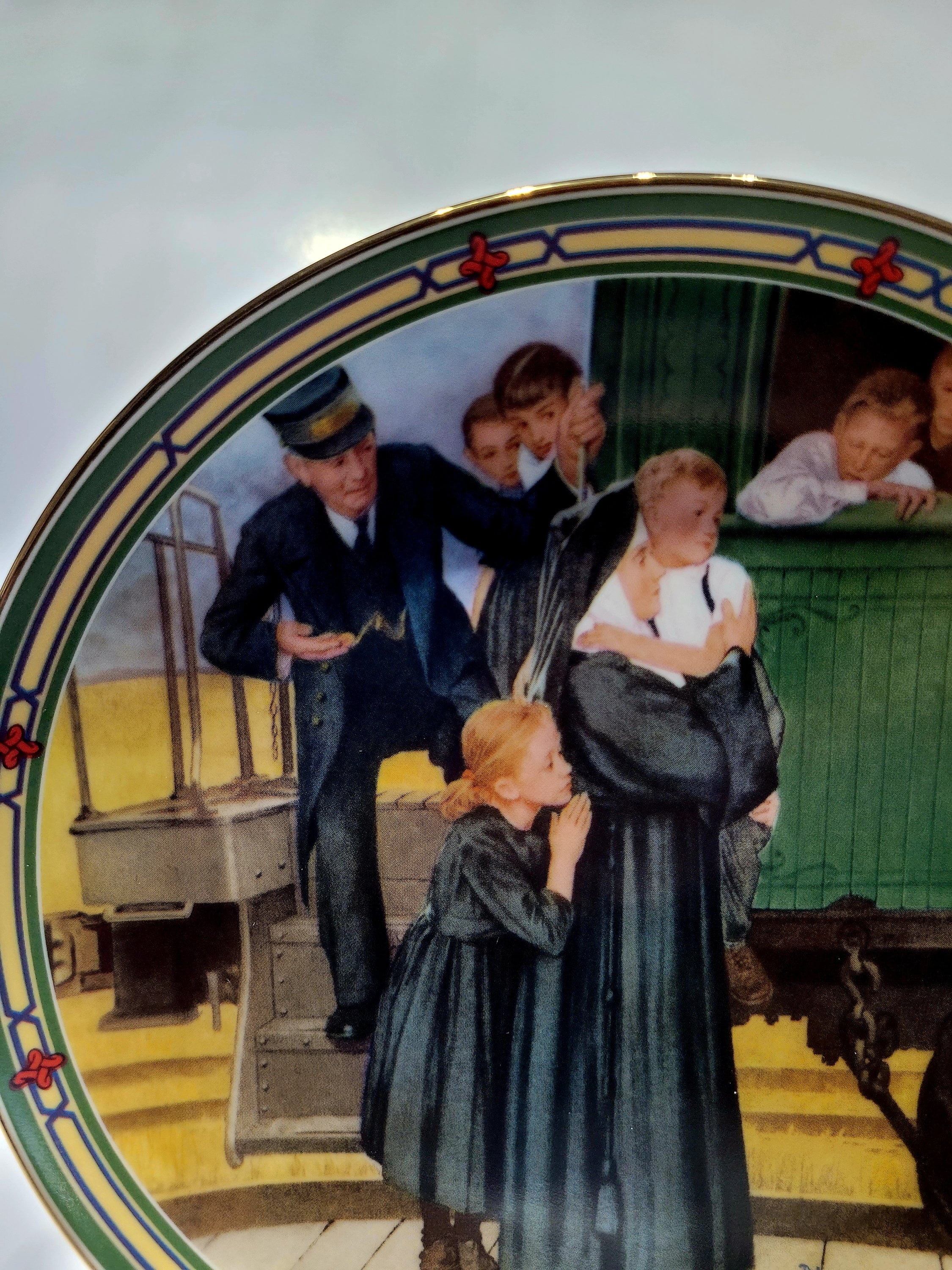 Collector Plate "an Orphan's Hope" by Norman Rockwell, Seventh Issue in ...