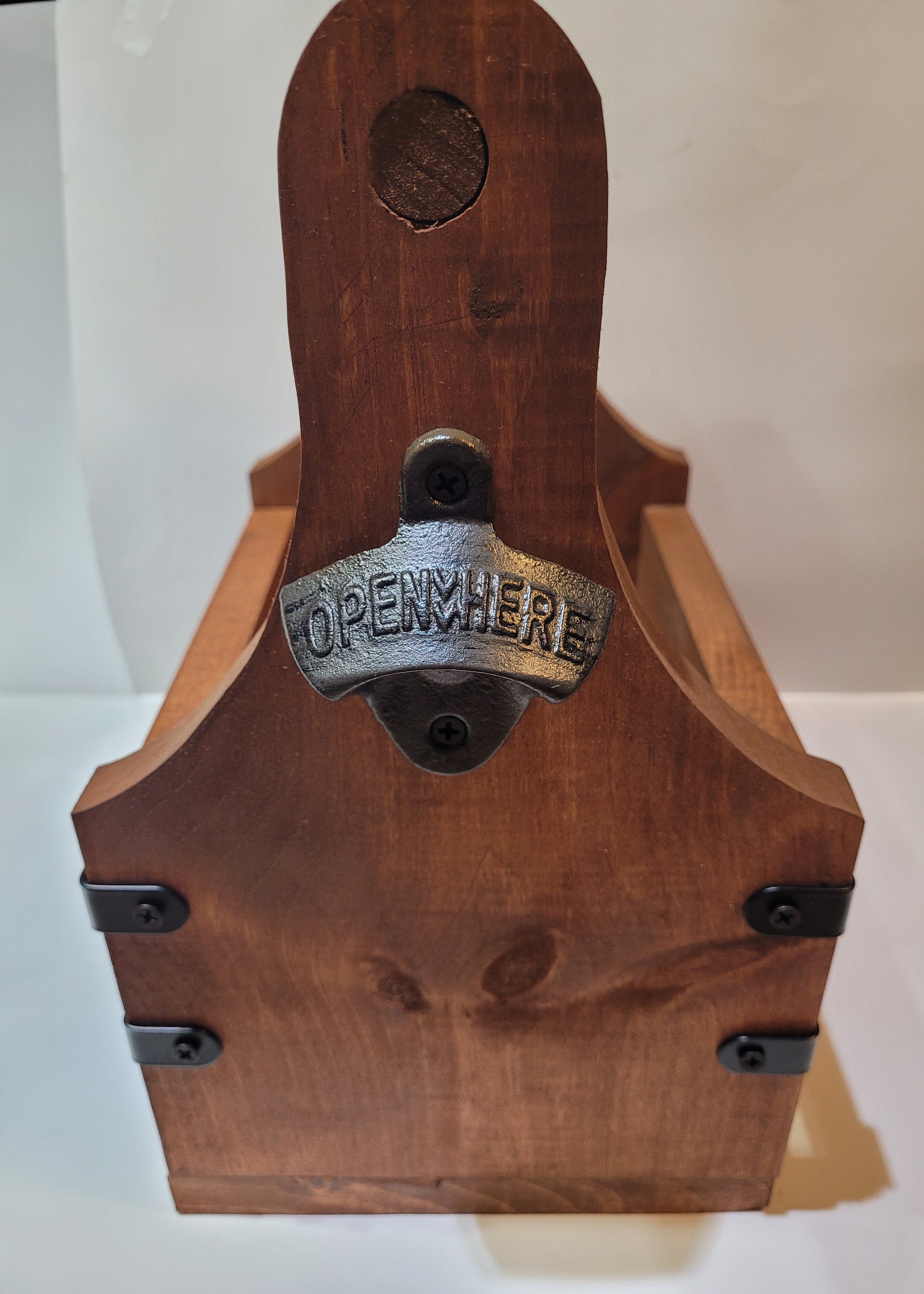 Bottle/can Caddy, to Hold Your Favorite Beverage. Made of Knotty Pine ...