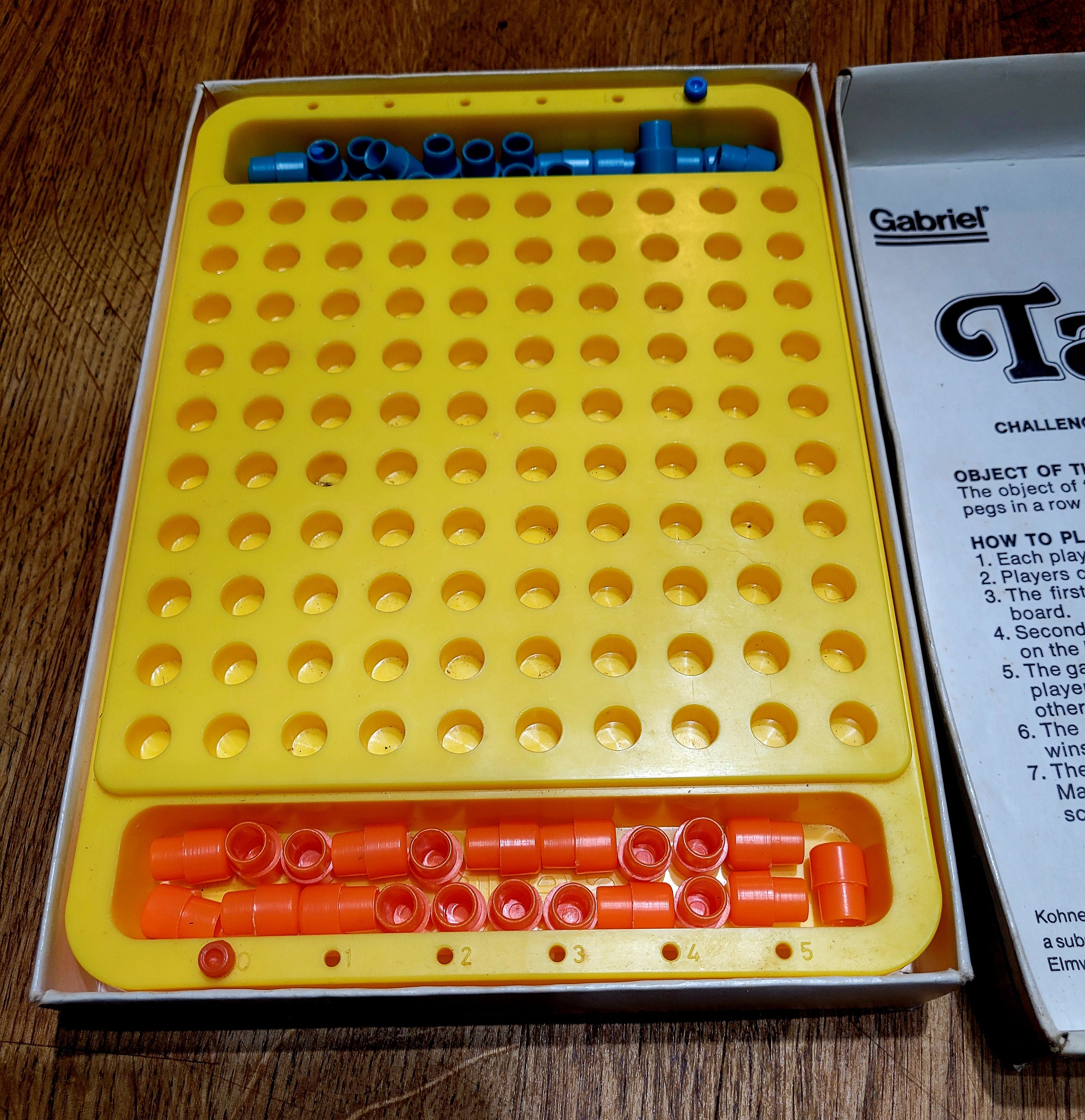 Vintage Take 5 Challenging Strategy Puzzler Game for 2 - Etsy
